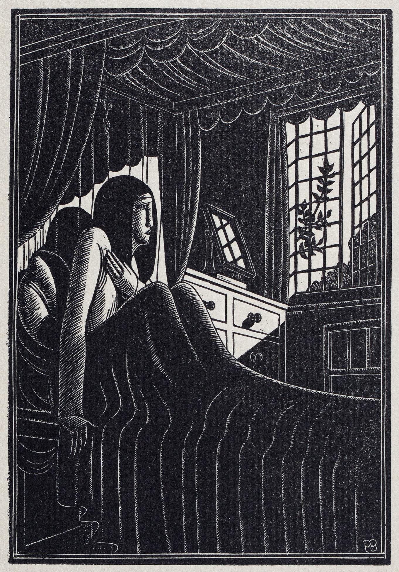 Gill, Eric (1882 – 1940) – Autumn Midnight (P231). | ABBOTT and HOLDER