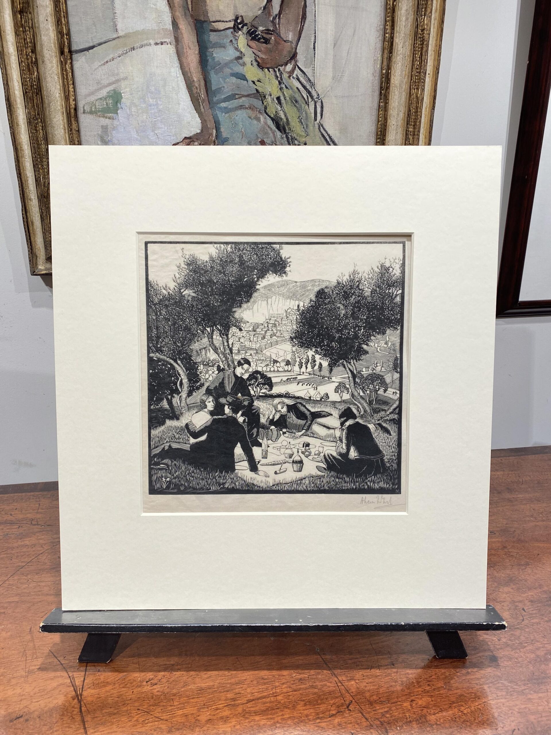 MacNab, Allan (1901 – 1982) – An Artist’s Picnic. | ABBOTT and HOLDER