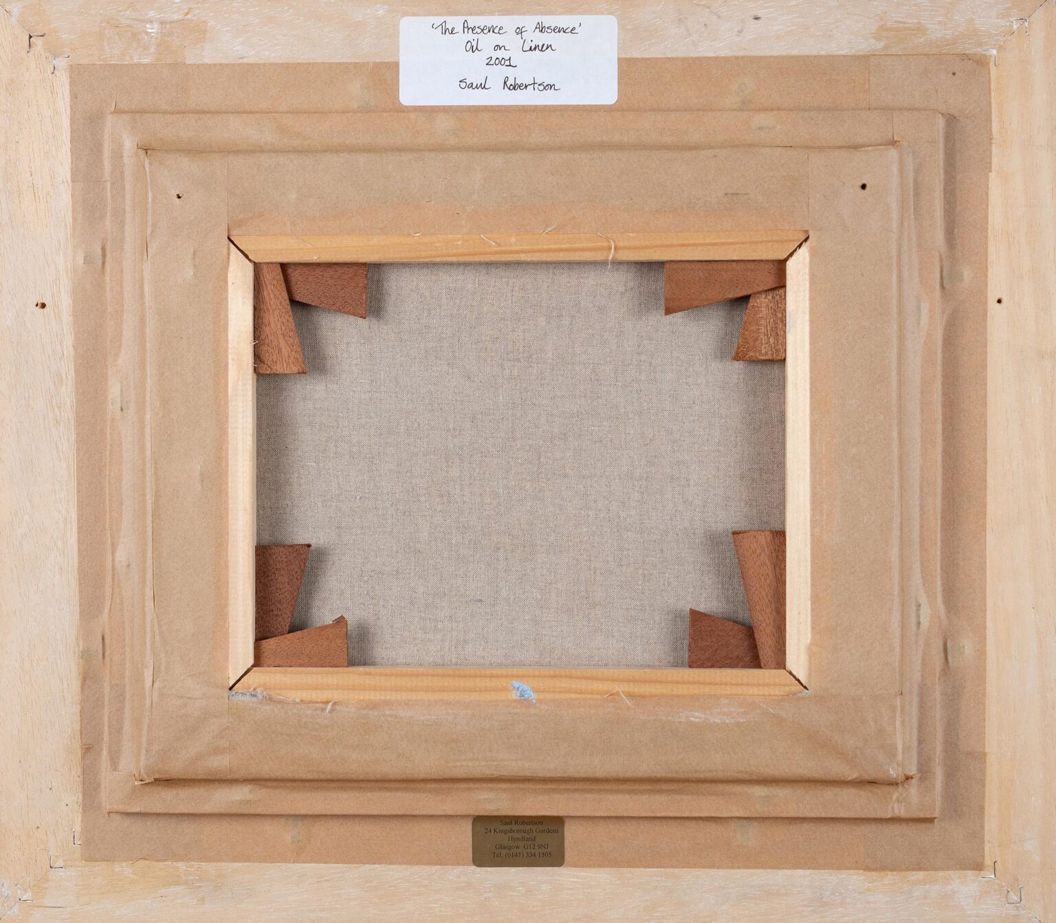 Robertson, Saul (born 1978) – ‘The Presence of Absence’. | ABBOTT and ...