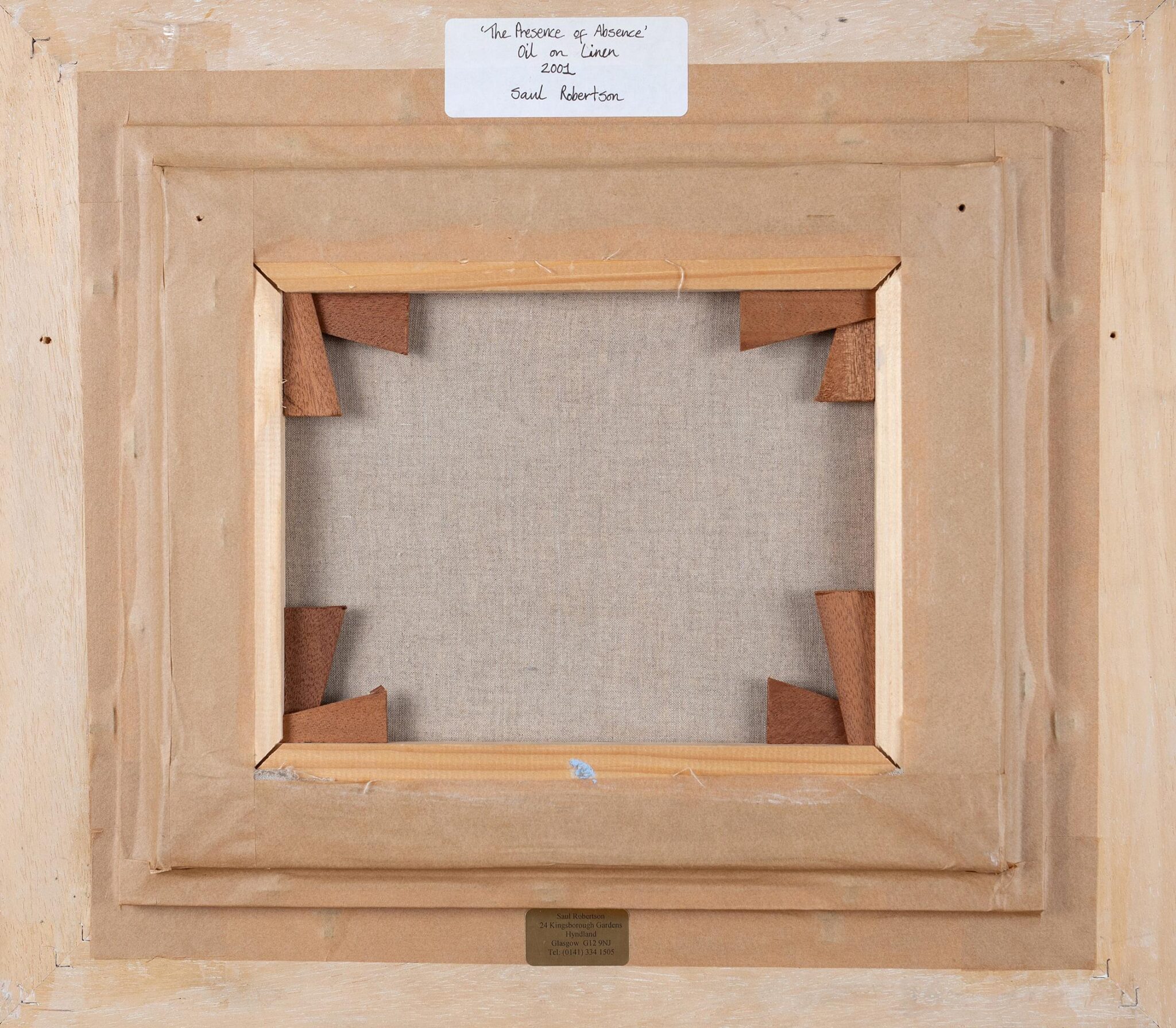 Robertson, Saul (born 1978) – ‘The Presence of Absence’. | ABBOTT and ...