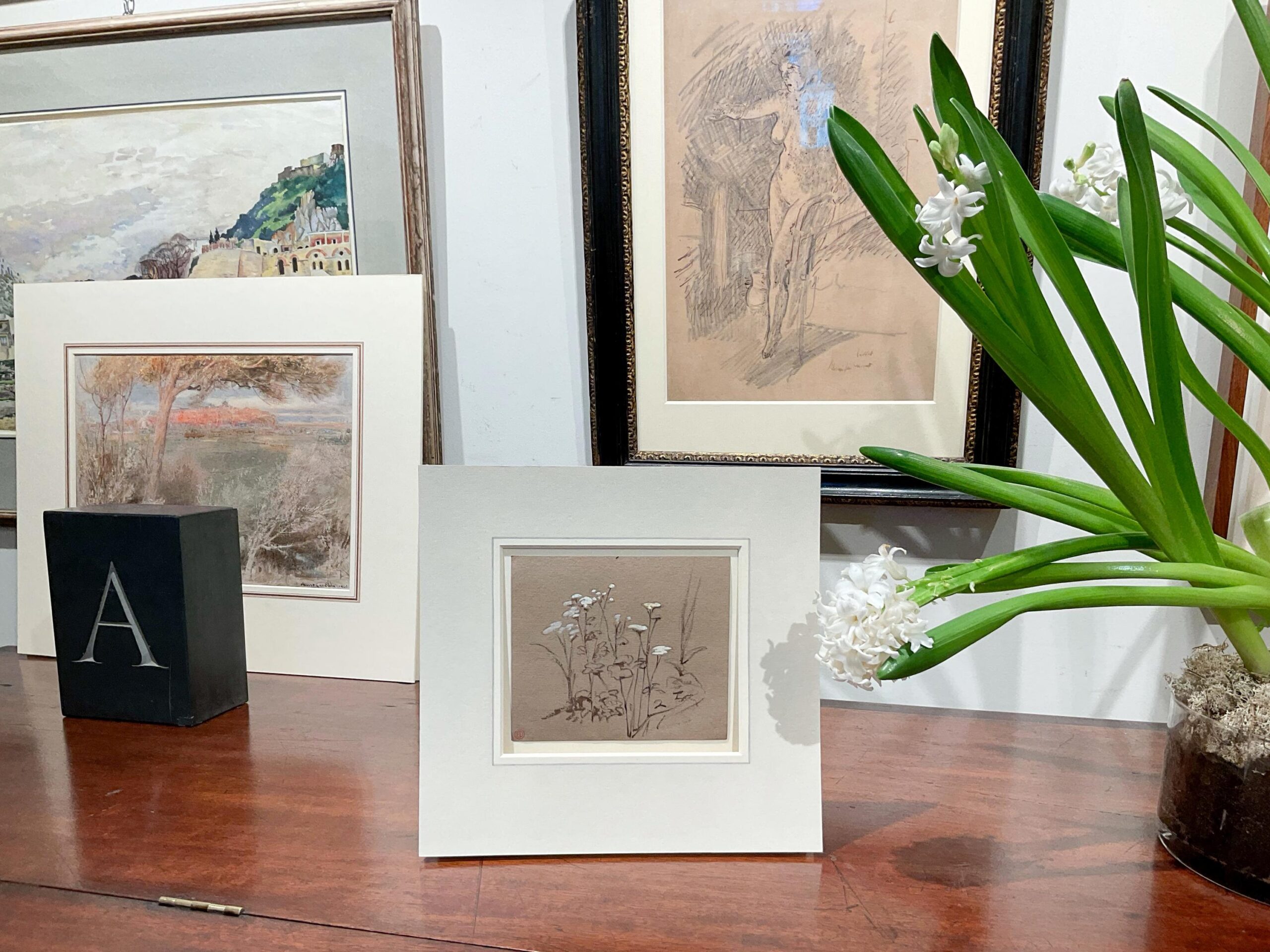 Duncan R.W.S., Edward (1803 – 1882) – Grasses and flowers. | ABBOTT and ...