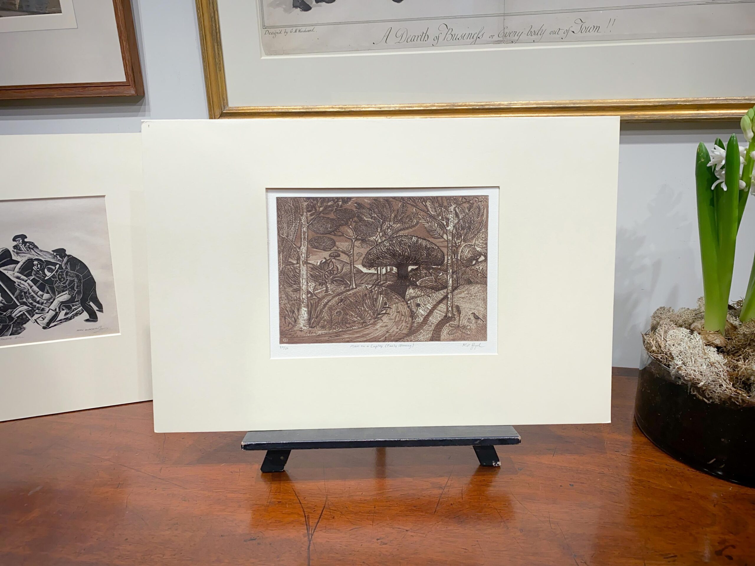 Boyd, Kit (born 1970) – ‘Man on a Laptop (Early Morning)’ | ABBOTT and ...