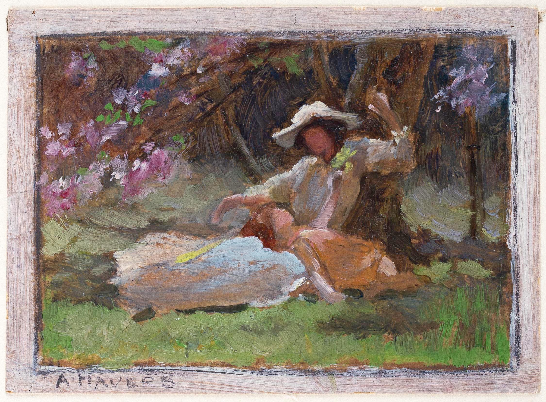 Havers, Alice Mary (1850 – 1890) – Mother and Child. | ABBOTT and HOLDER