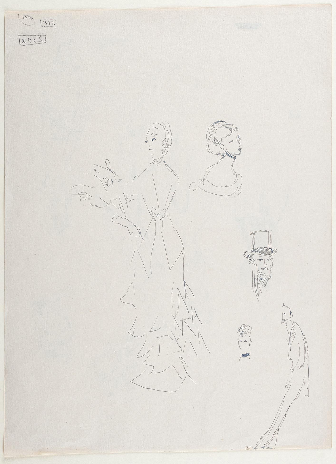 Beaton, Sir Cecil (1904 – 1980) – Costume designs for Noel Coward’s ...