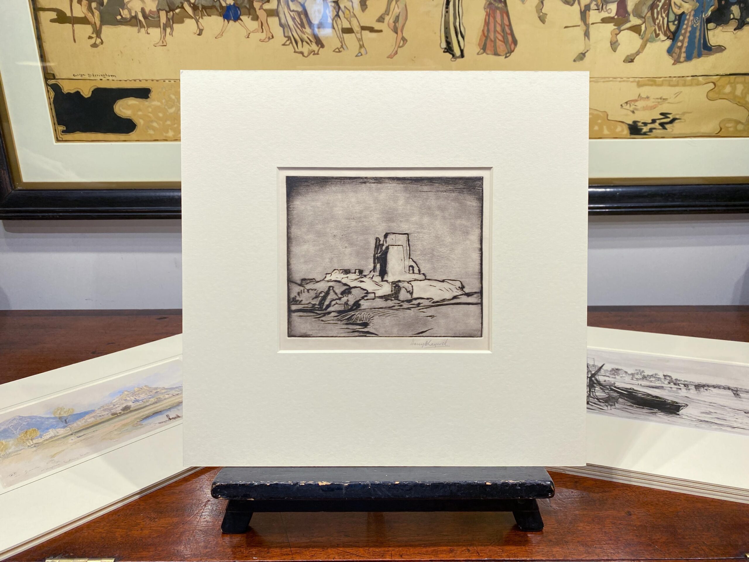 Laycock (Twentieth Century), Harry B – Fortress ruins. | ABBOTT and HOLDER