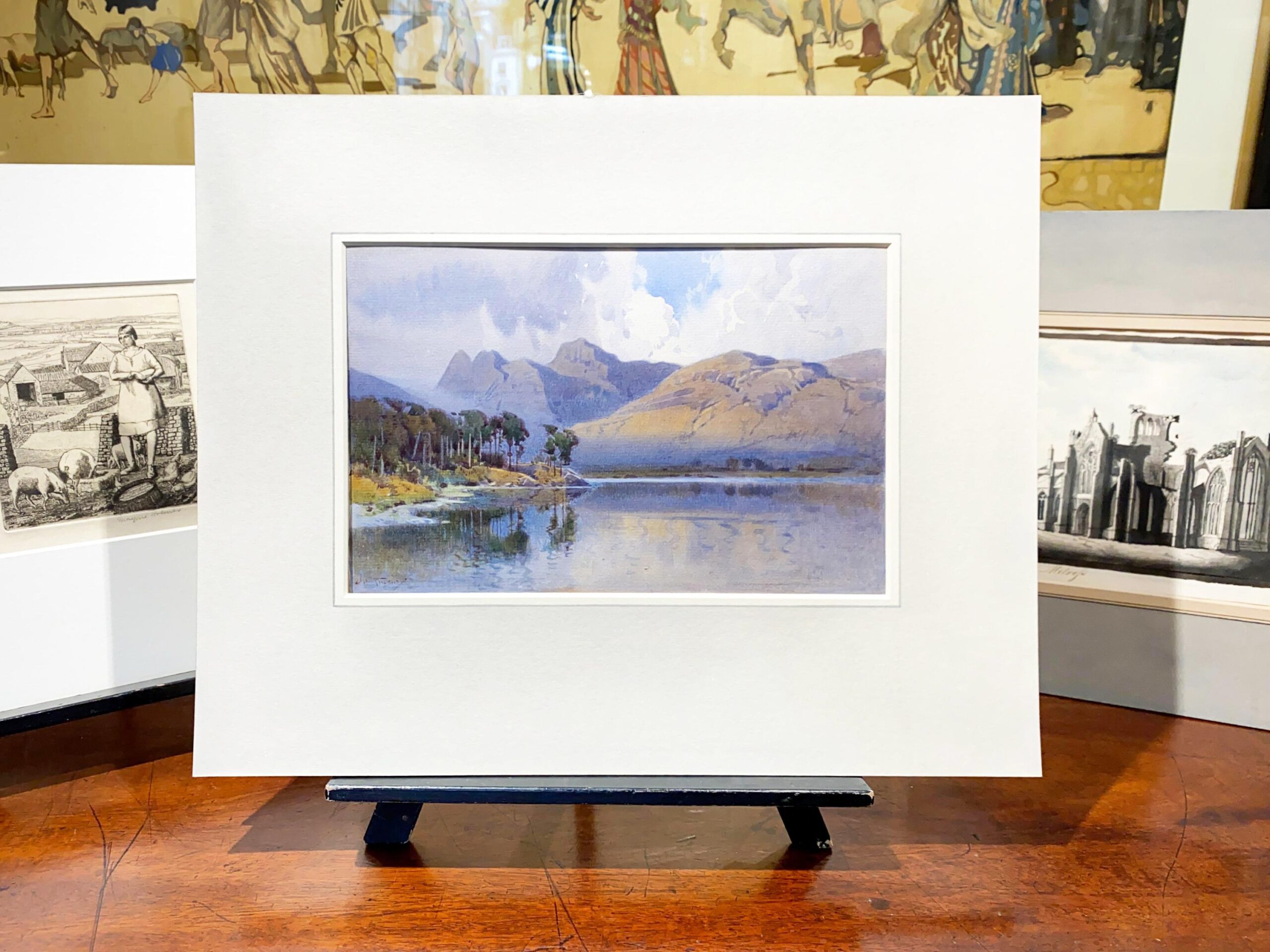 Tucker R.B.A., Arthur (1864 – 1929) – Lake District; Blea Tarn ...