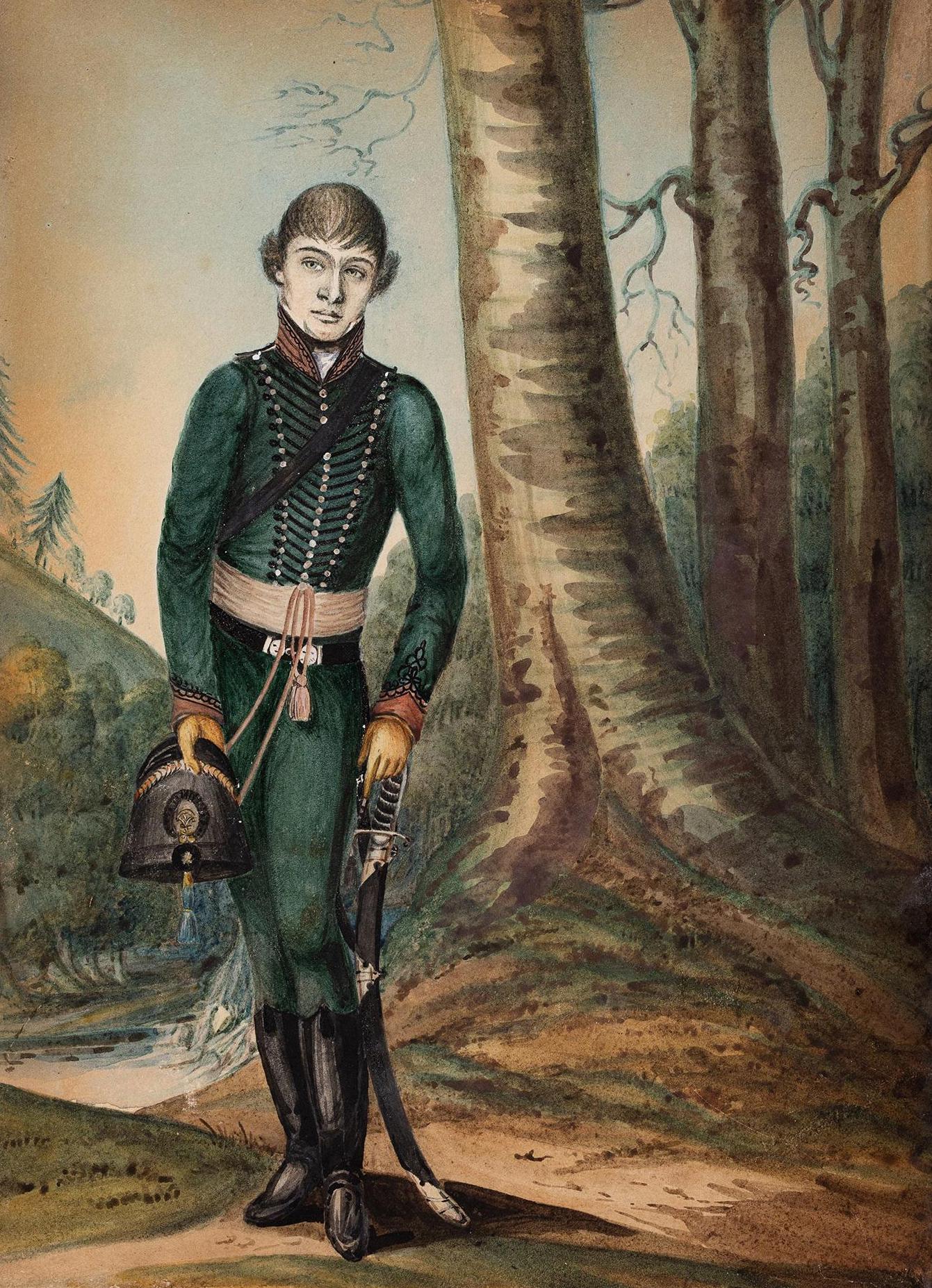 ANON (Nineteenth-Century) – An Officer of the 60th Rifles/Duke of York ...