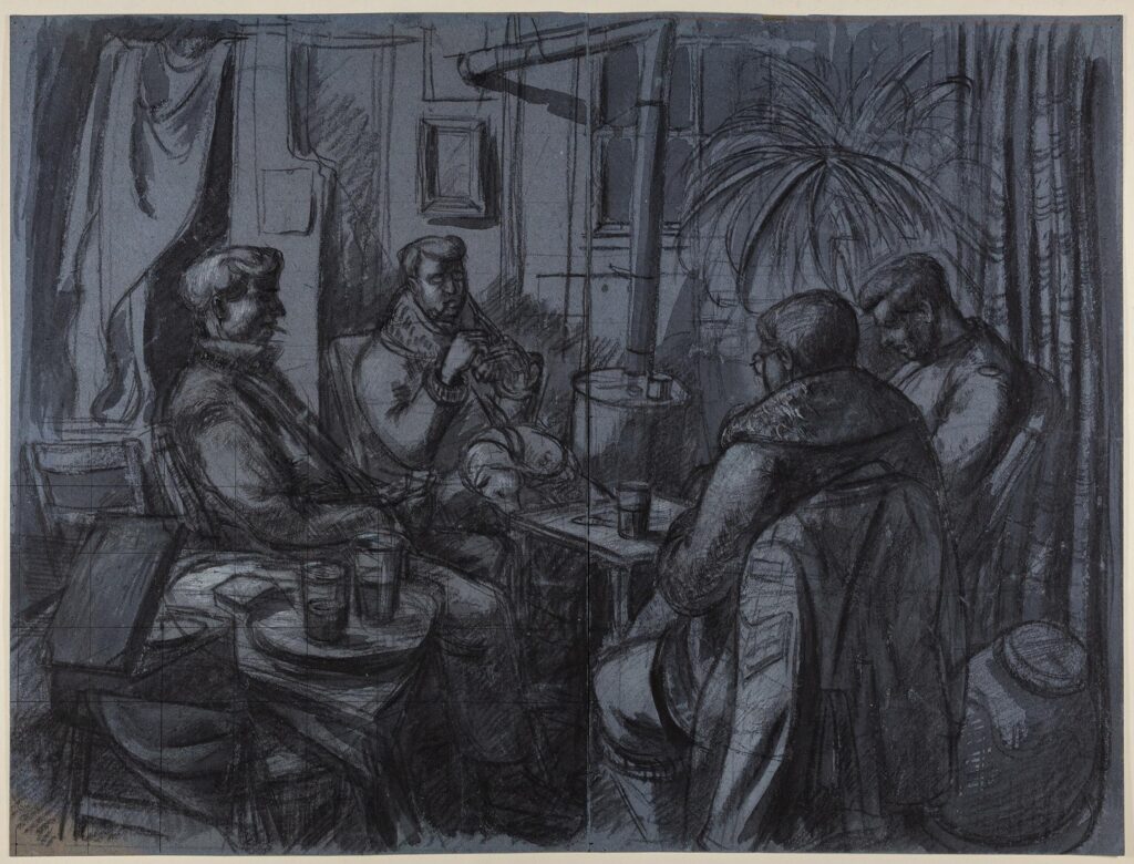 Redman, Henry (AKA Harry) Victor (1920 – 1994) – WWII; an RAF Mess ...