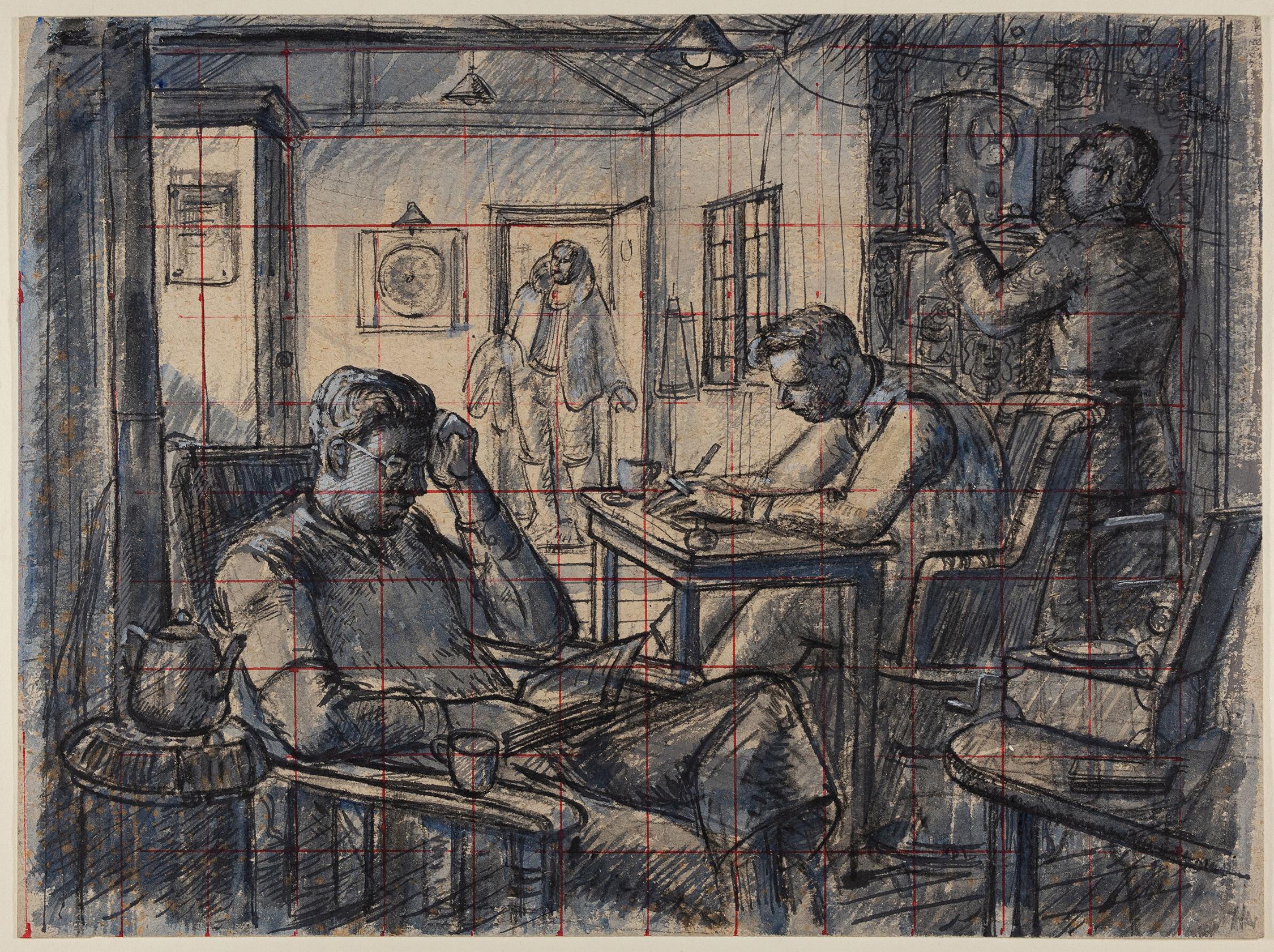 Redman, Henry (AKA Harry) Victor (1920 – 1994) – WWII; an RAF Mess ...