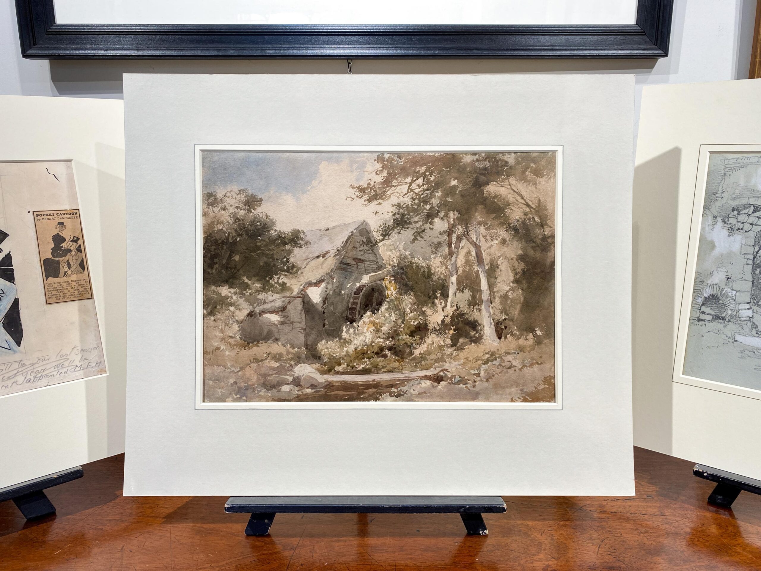 Naftel, Paul Jacob (1819 – 1871) – Somerset; Pyles Mill at Allerford ...