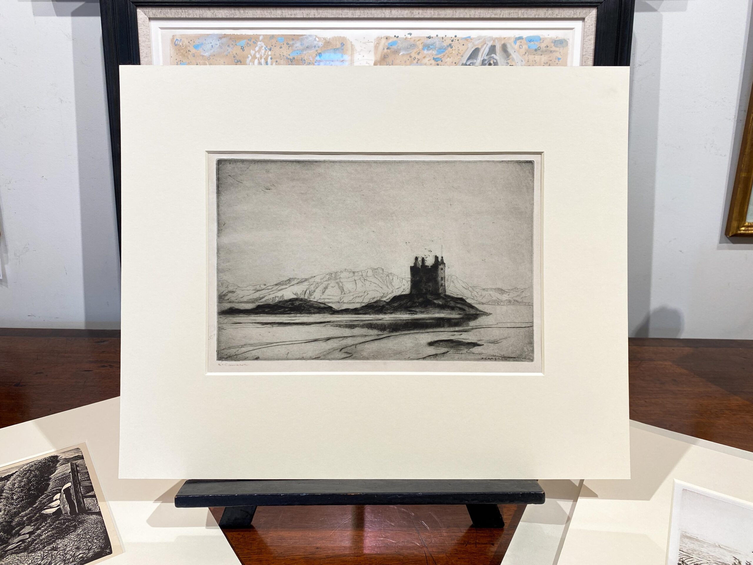 Cameron, Katherine (1874 – 1965) – Scotland; ‘Castle Stalker’. | ABBOTT ...