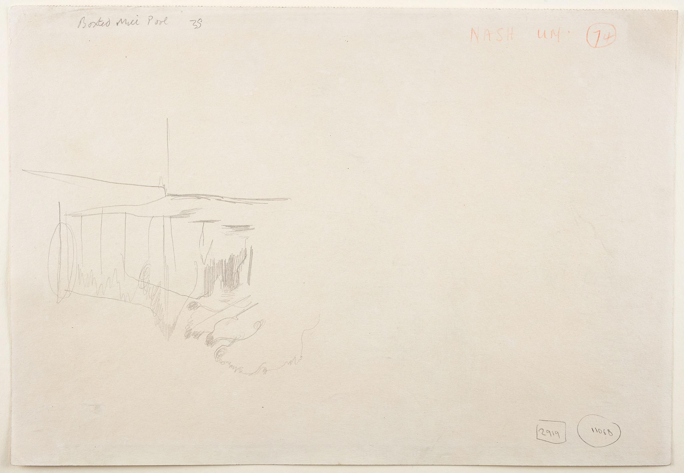 Nash R.A., John (1893 – 1977) – Essex; ‘Boxted Mill Pool’. | ABBOTT and ...