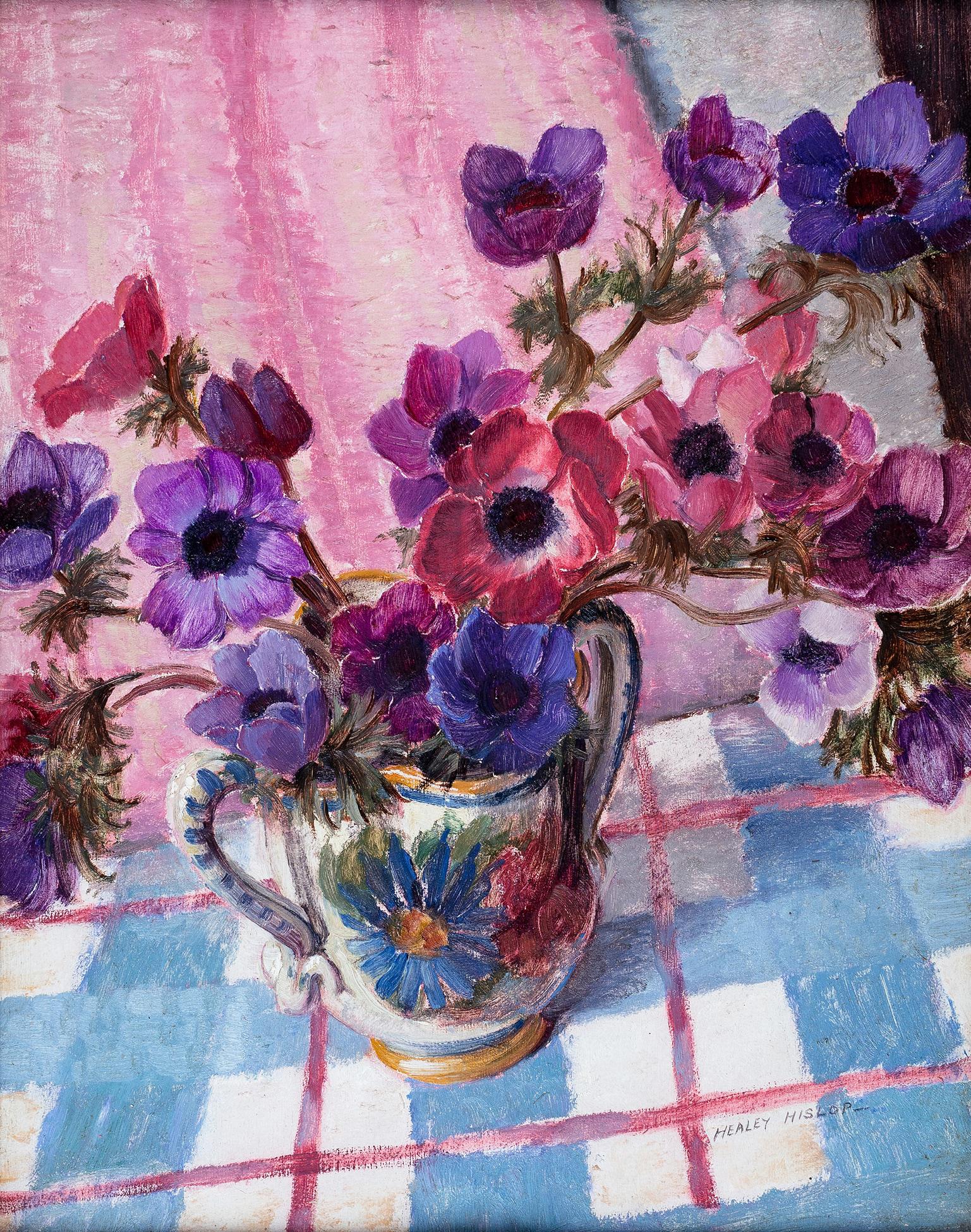 Hislop, Andrew Healey (1887 – 1954) – Poppies Still Life. | ABBOTT and ...