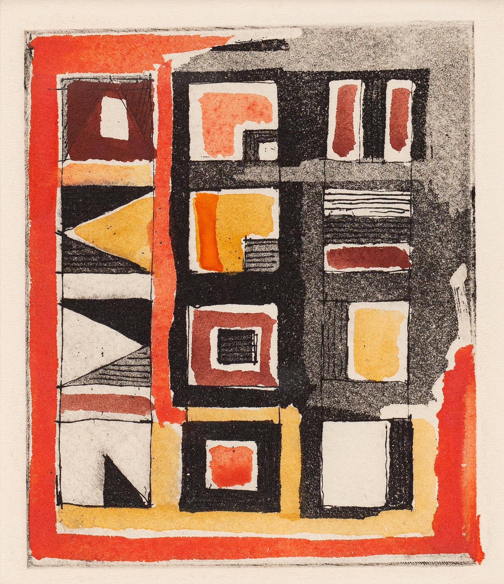 Redman, Henry (AKA Harry) Victor (1920 – 1994) – Flags Abstract ...