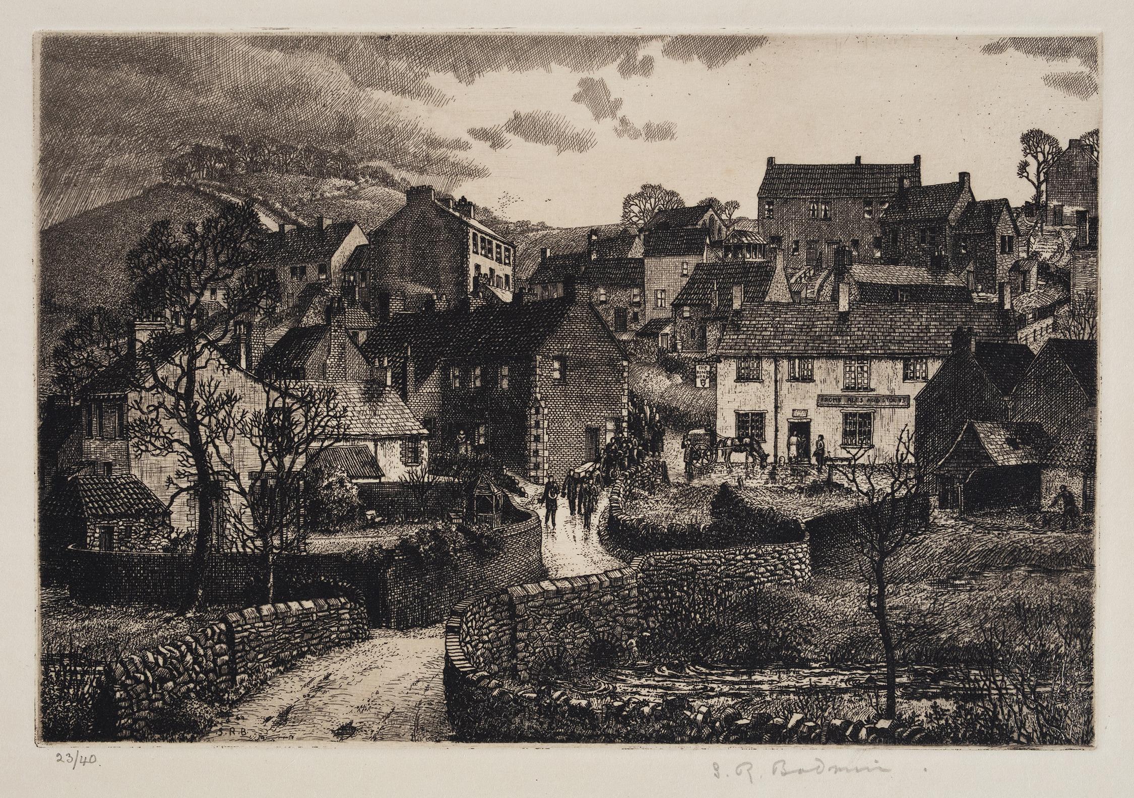 Badmin R.W.S. R.E., Stanley Roy (1906 – 1989) – ‘Coleford, Somerset ...