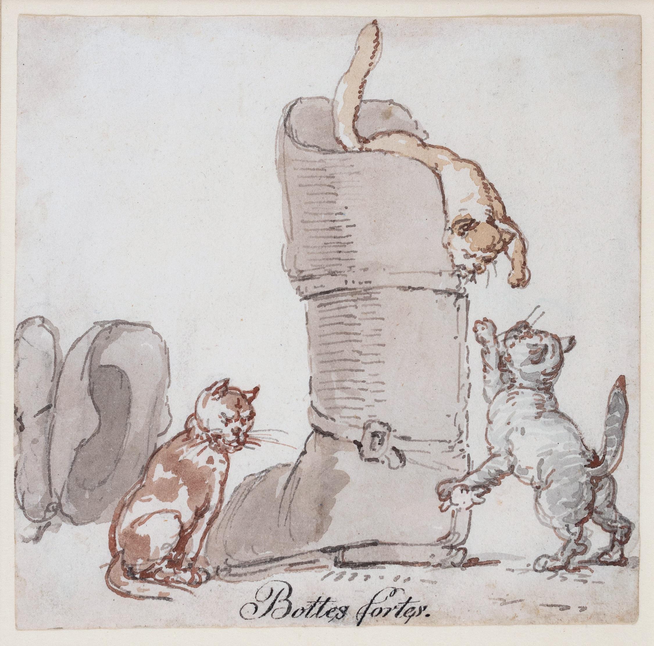 Rowlandson, Thomas (1756 – 1827) – ‘Bottes Fortes’ de postillon ...