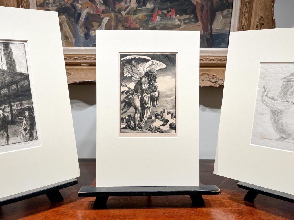 Gooden, Stephen (1892 – 1955) – ‘Habakkuk and the Angel’. | ABBOTT and ...