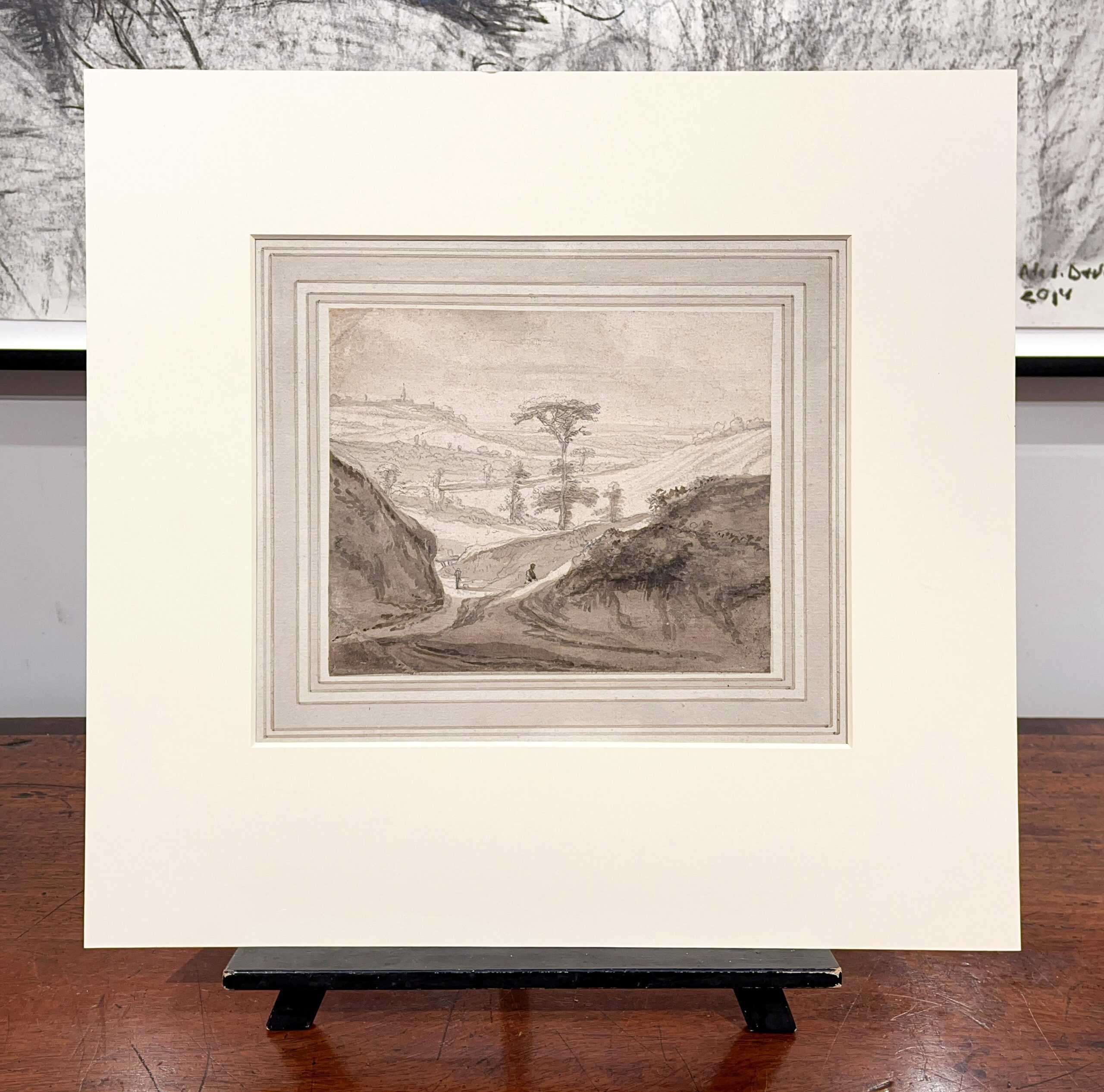 Wyck (Attributed to), Jan (1645 – 1700) – Deep lane and distant ...