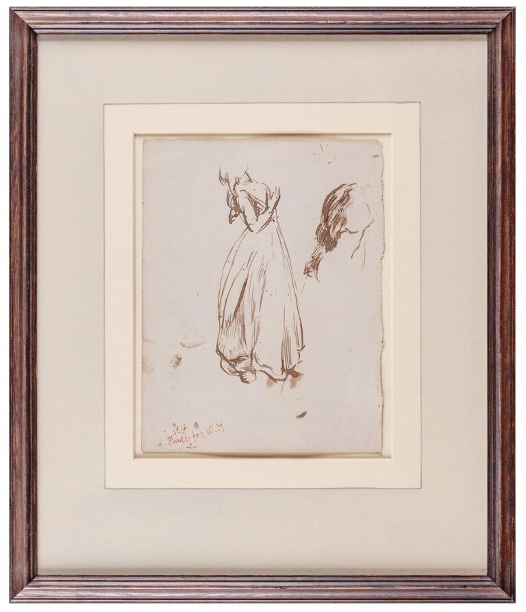 Clarke Hall, Edna (1879 – 1979) – Cathy; ‘Self Study for WH’ (Wuthering ...