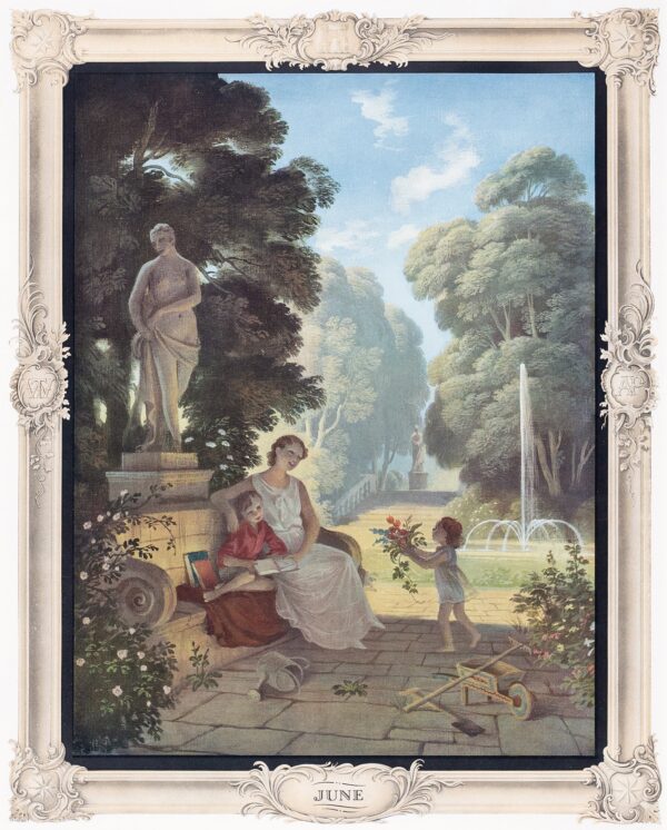 REX WHISTLER - ILLUSTRATED CALENDAR | ABBOTT and HOLDER