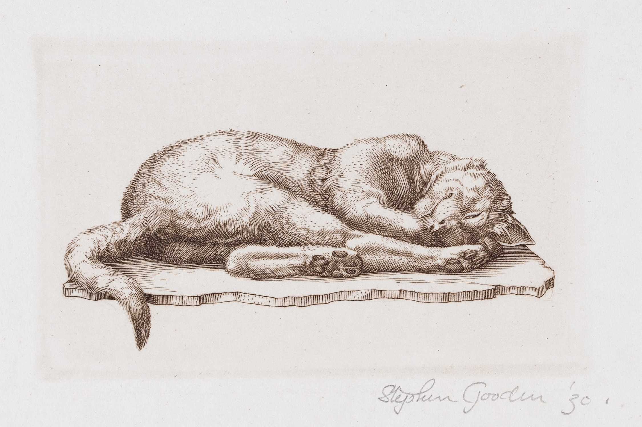 Gooden, Stephen (1892 – 1955) – ‘The Cat and the Old Rat’. | ABBOTT and ...