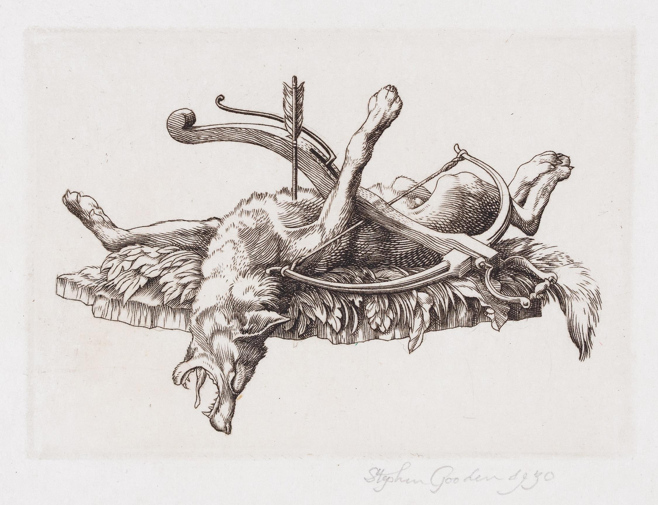 Gooden, Stephen (1892 – 1955) – ‘The Wolf and the Sportsman’. | ABBOTT ...