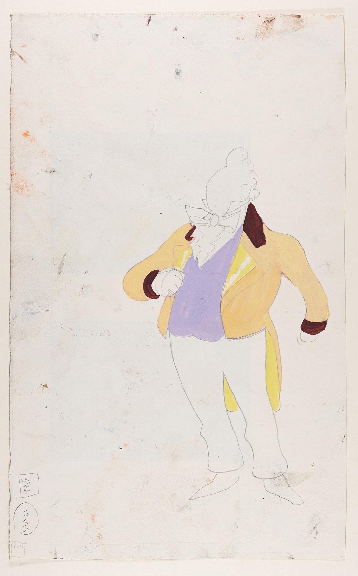 Lancaster O.B.E., Sir Osbert (1908 – 1986) – Costumes for Donizetti’s ...