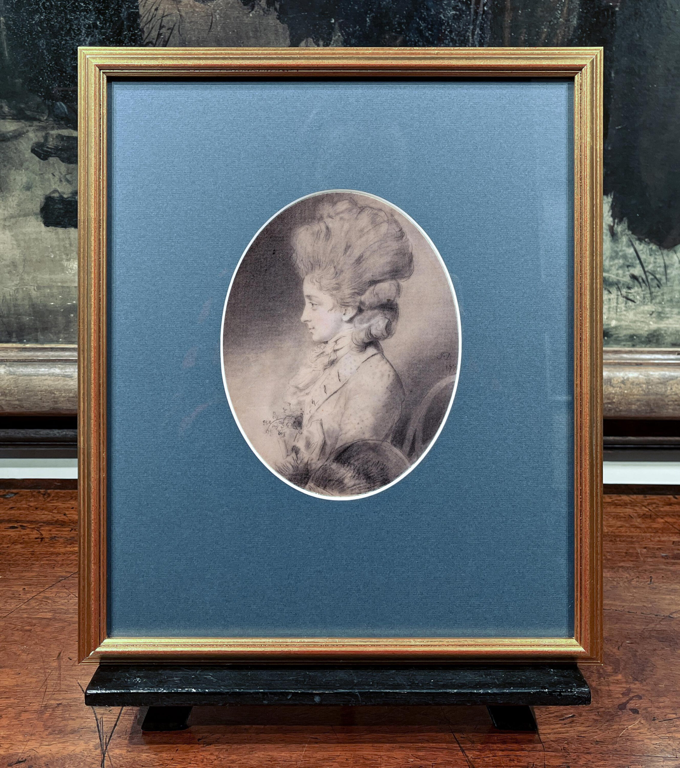 Downman, John (1750 – 1824) – ‘Mrs Hugh Watts’. | ABBOTT and HOLDER