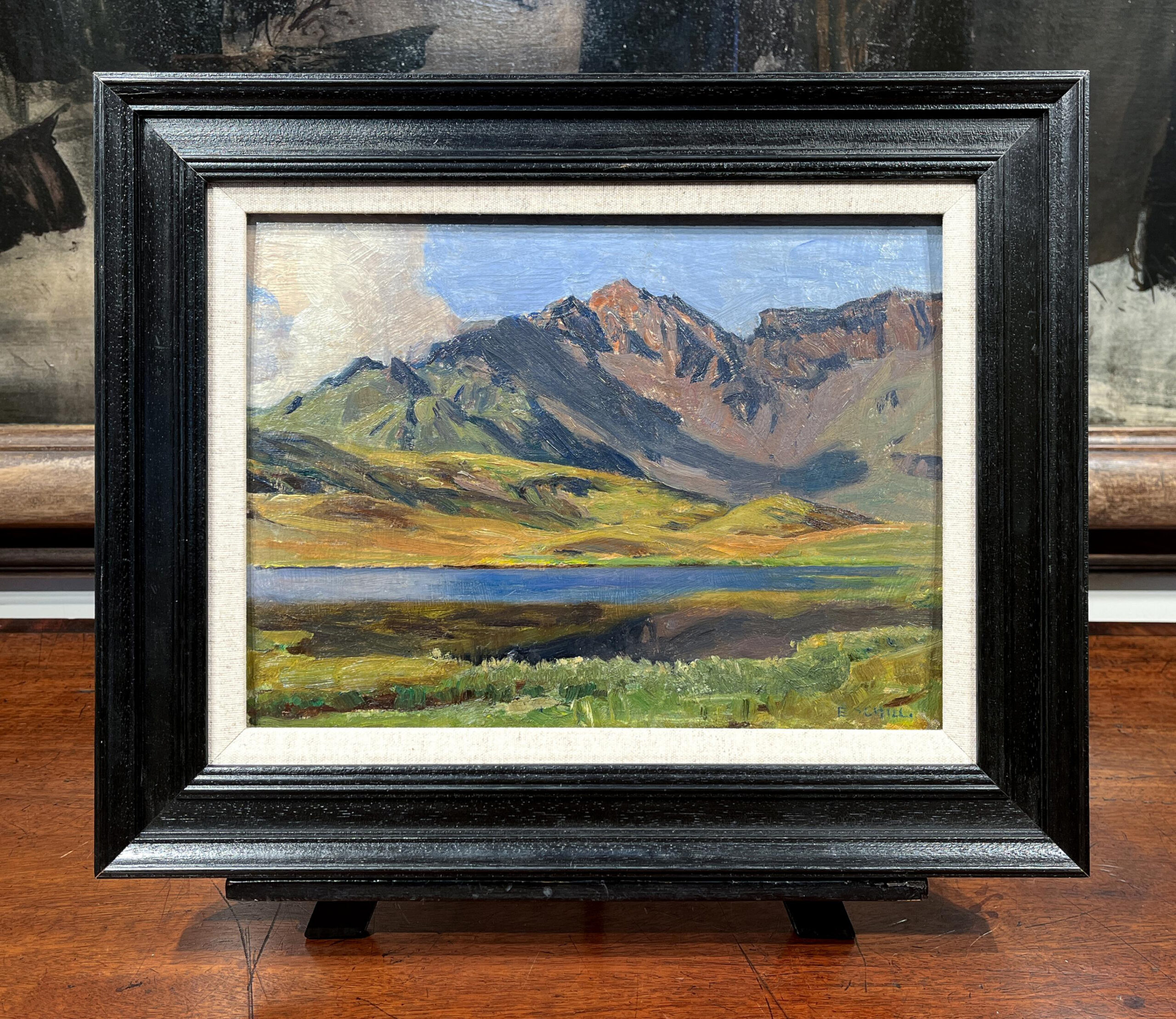 Schill, Emil (1870 – 1958) – Swiss Landscape. | ABBOTT and HOLDER