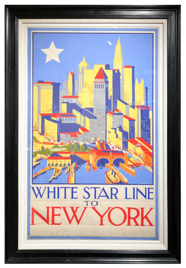Halliwell, Albert Edward (1905 – 1987) – U.S.A.; ‘White Star Line to ...