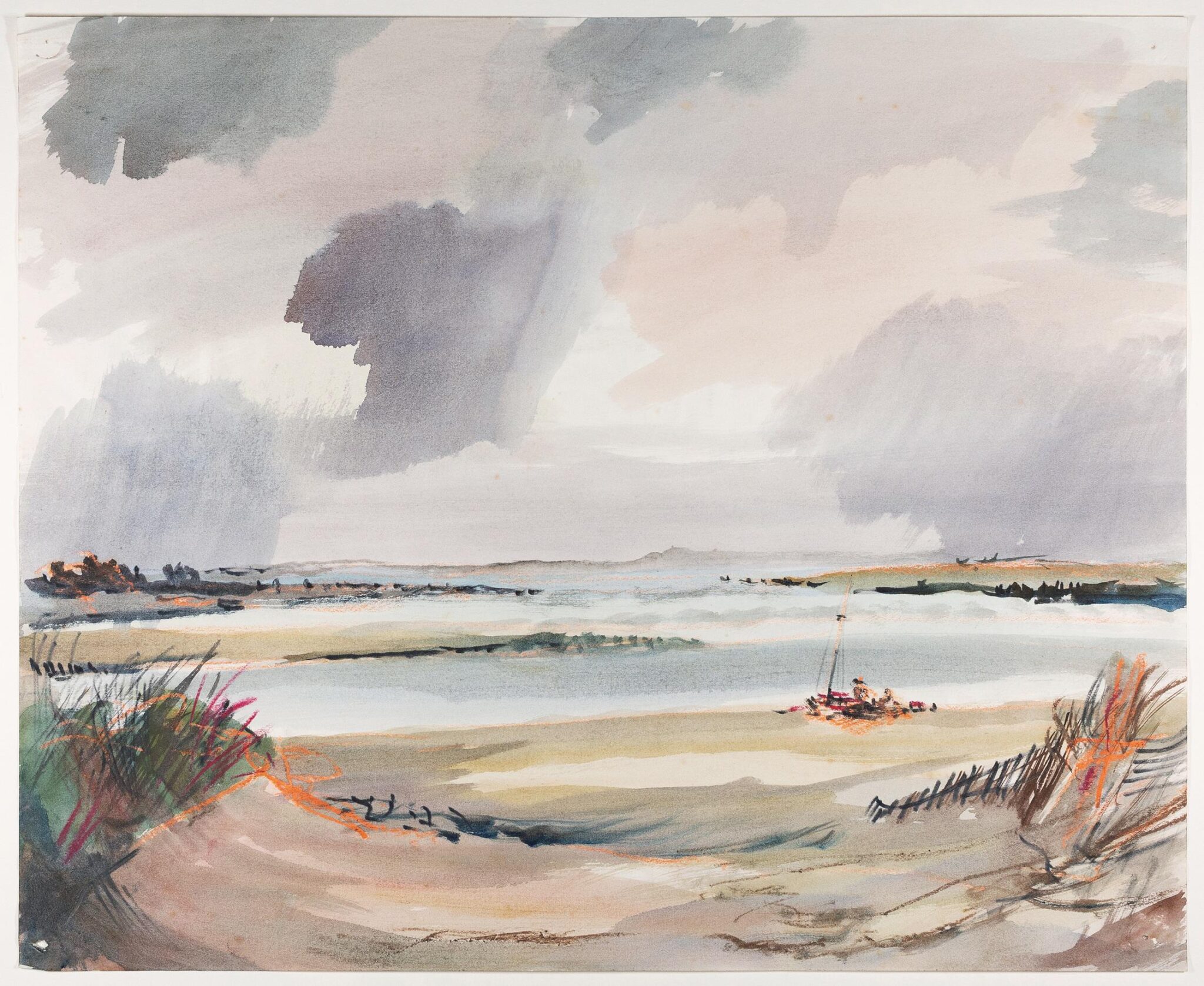 Suddaby, Rowland (1912 – 1978) – Suffolk Estuary. | ABBOTT and HOLDER