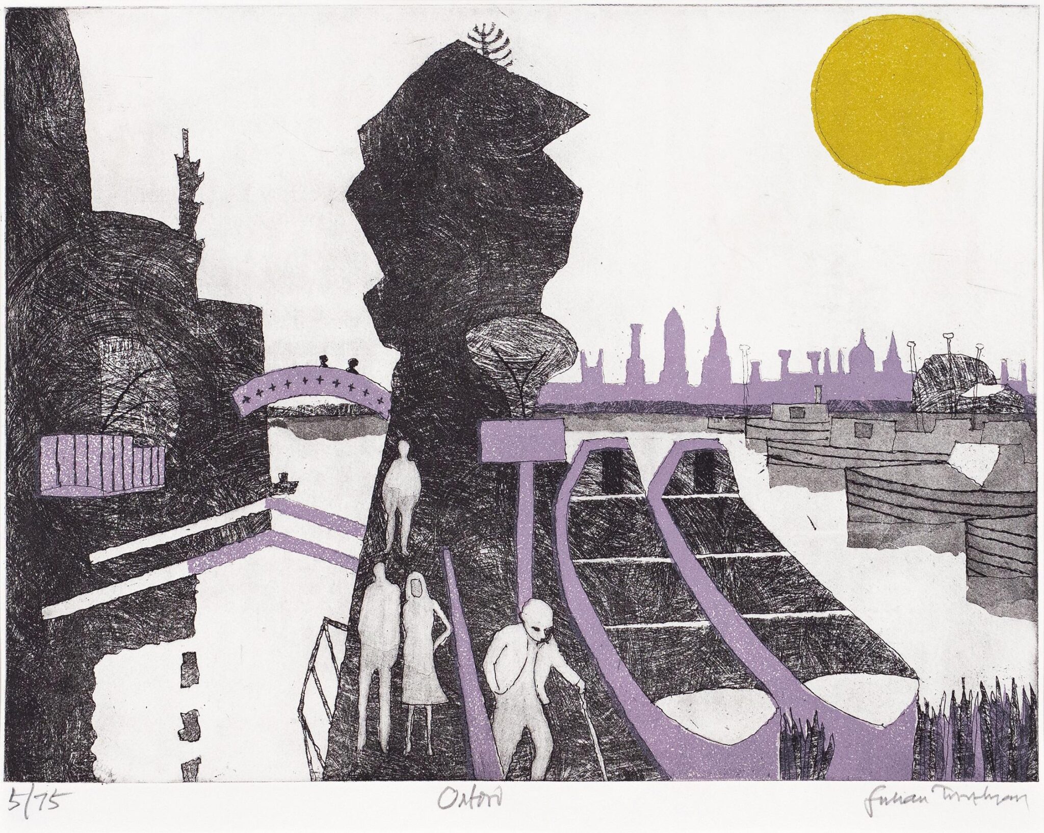 Trevelyan R.A., Julian (1910 – 1988) – ‘Oxford’. | ABBOTT and HOLDER