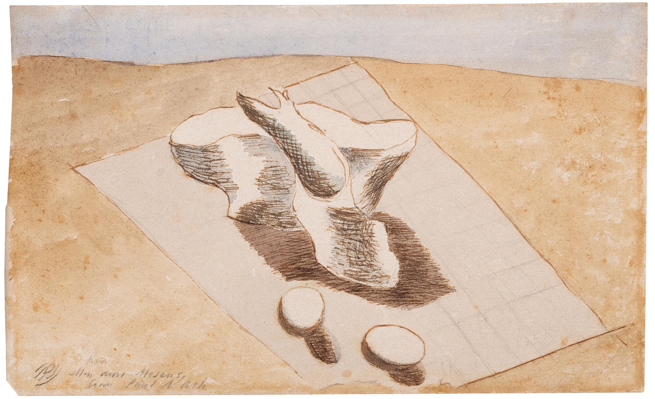 Nash, Paul (1889 – 1946) – Flint and Eggs. | ABBOTT and HOLDER