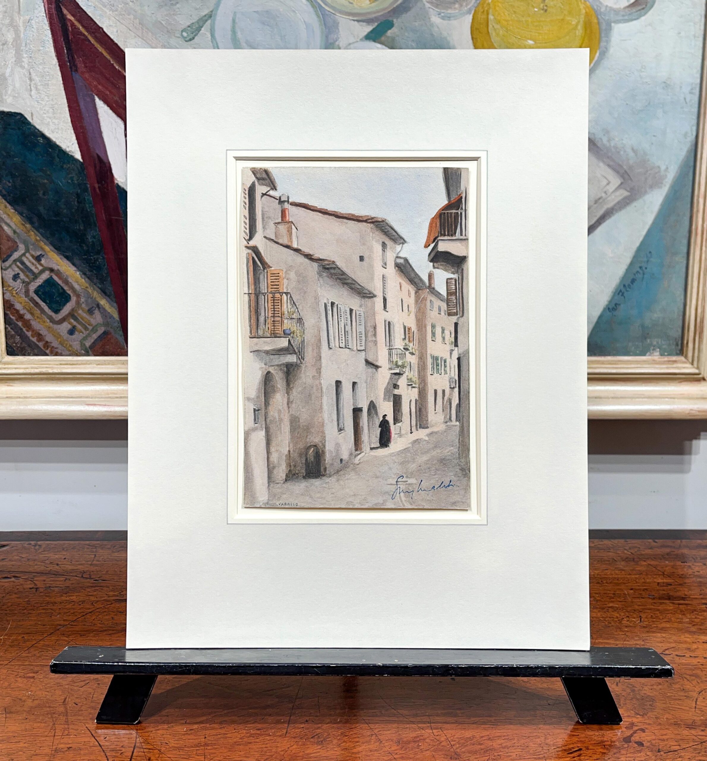 Malet, Guy Seymour (1900 – 1973) – Italy; Piedmont, ‘Varallo’. | ABBOTT ...