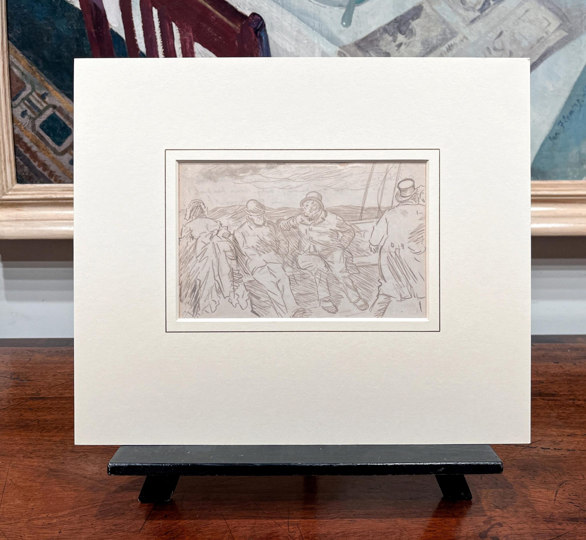 Keene, Charles (1823 – 1891) – ‘Ploughing the Main’. | ABBOTT and HOLDER