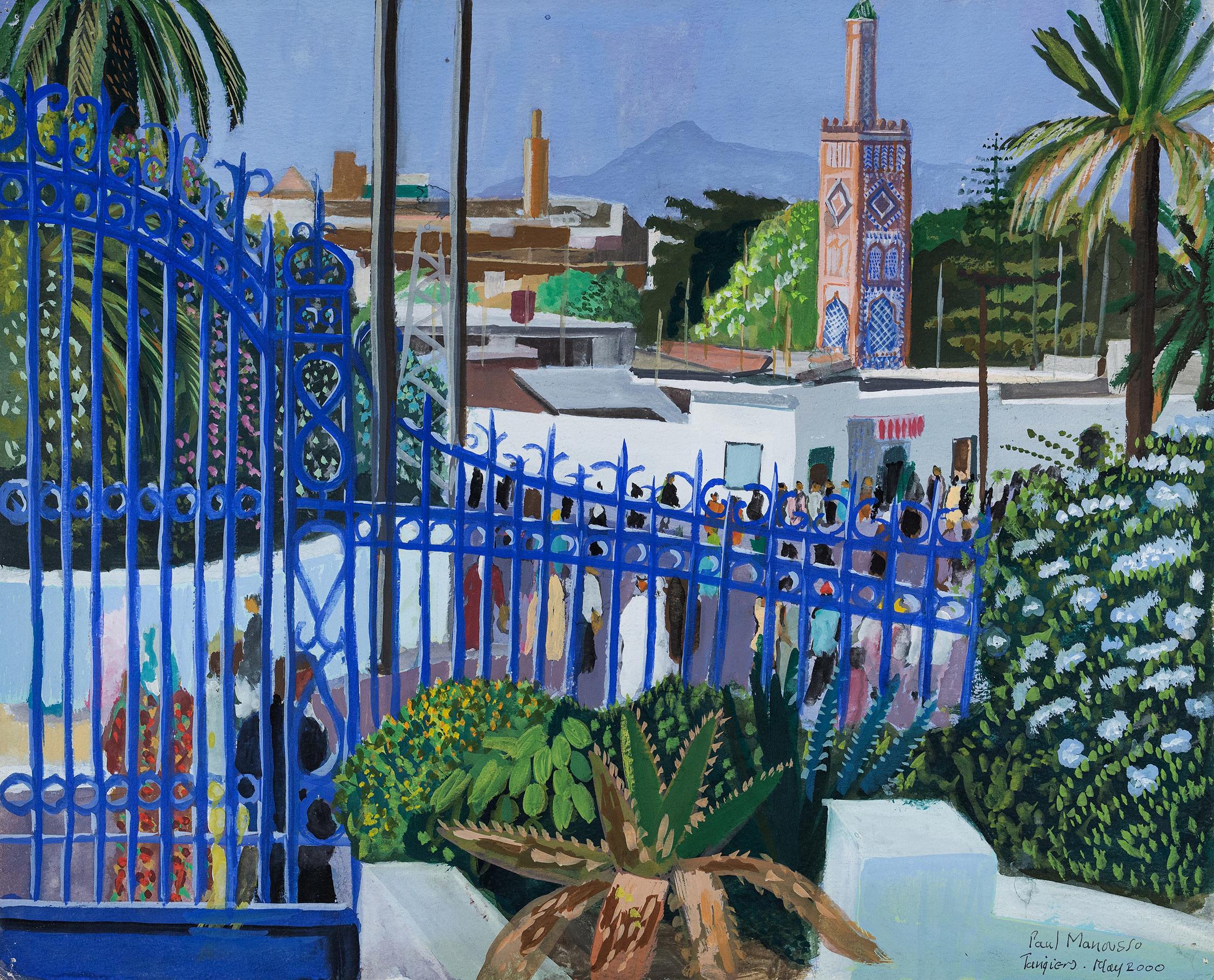 Manousso, Paul (1930 – 2022) – Morocco; ‘Gates of the Hotel Grand Villa ...