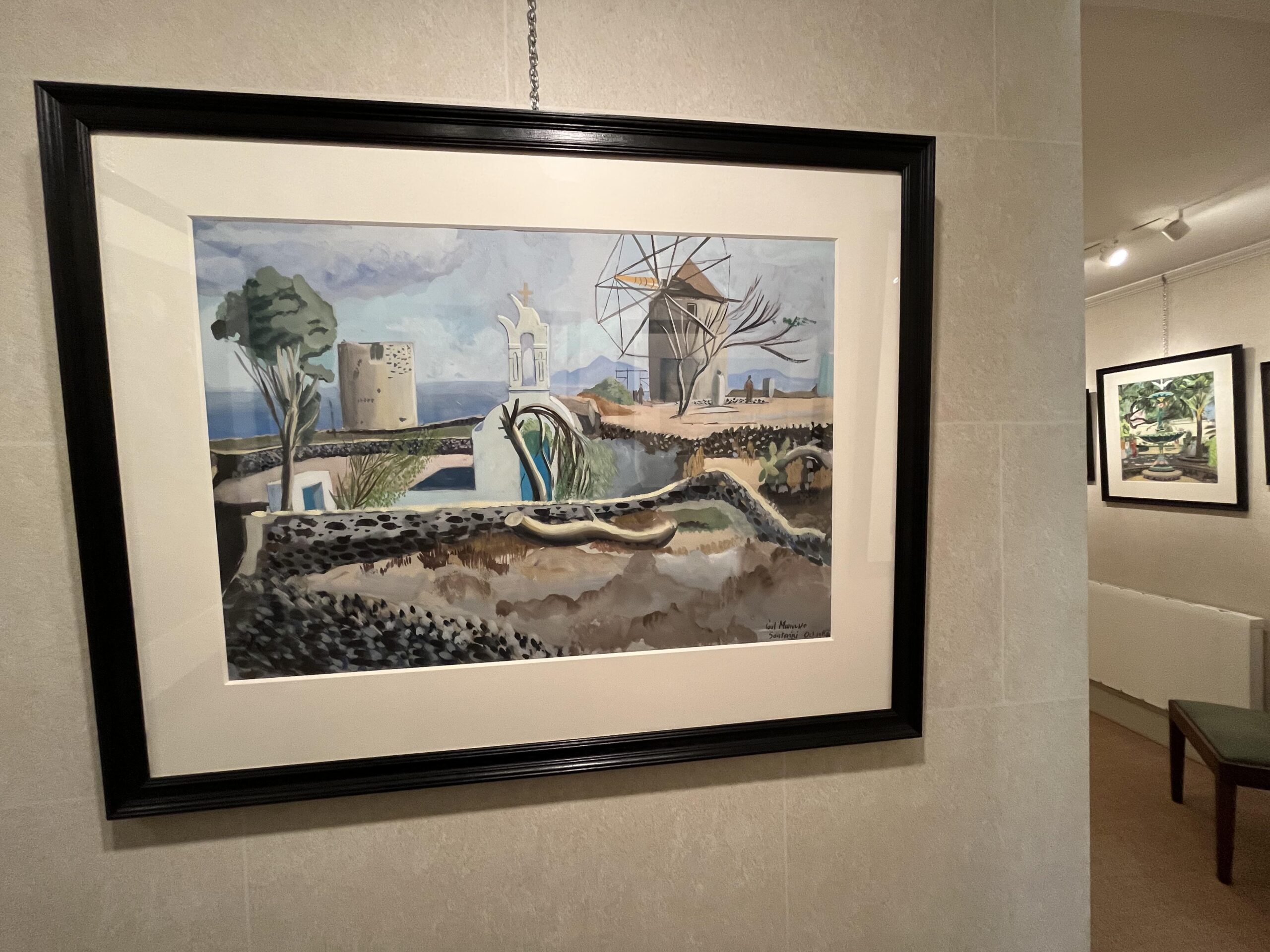 Manousso, Paul (1930 – 2022) – Greece; ‘Santorini’. | ABBOTT and HOLDER