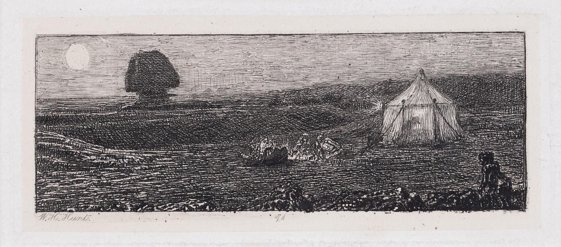 Hunt, William Holman (1827 – 1910) – ‘The Desolation of Egypt ...