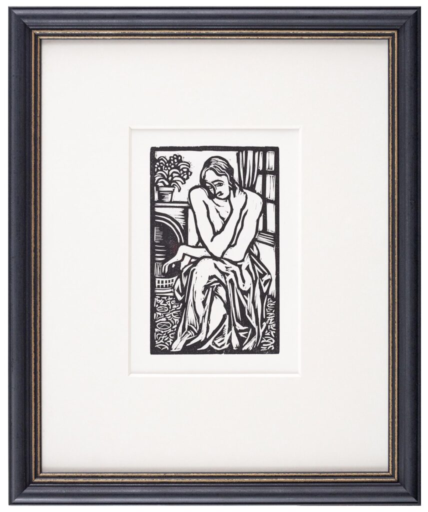 Fry, Roger (1866 – 1934) – ‘Interior’ [Nina Hamnett]. | ABBOTT and HOLDER