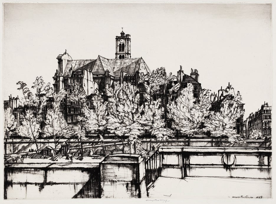 Rushbury R.A. R.E., Sir Henry (1889 – 1968) – France; ‘St. Gervais ...