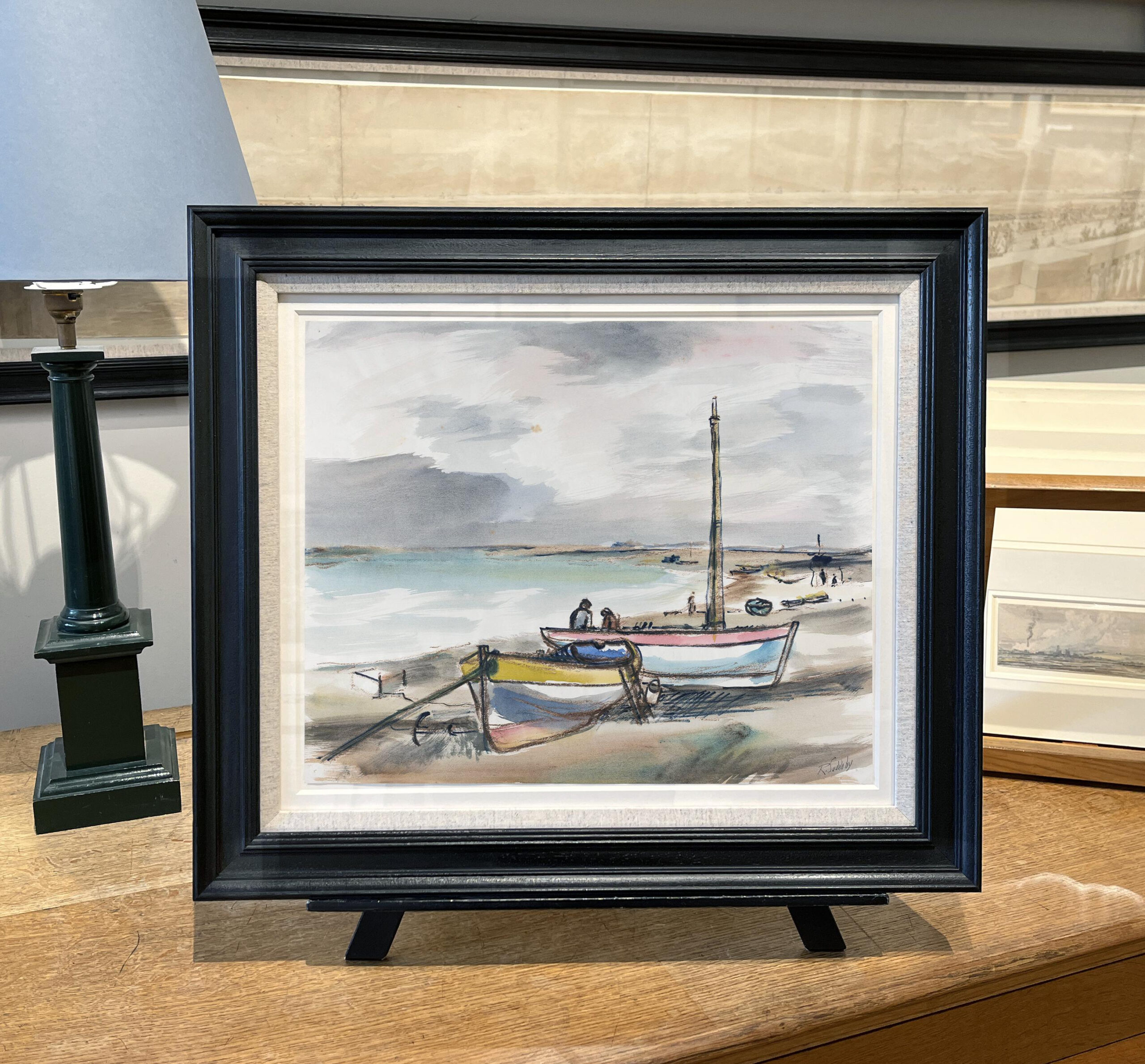 Suddaby, Rowland (1912 – 1978) – An East Anglian Estuary and Harbour ...