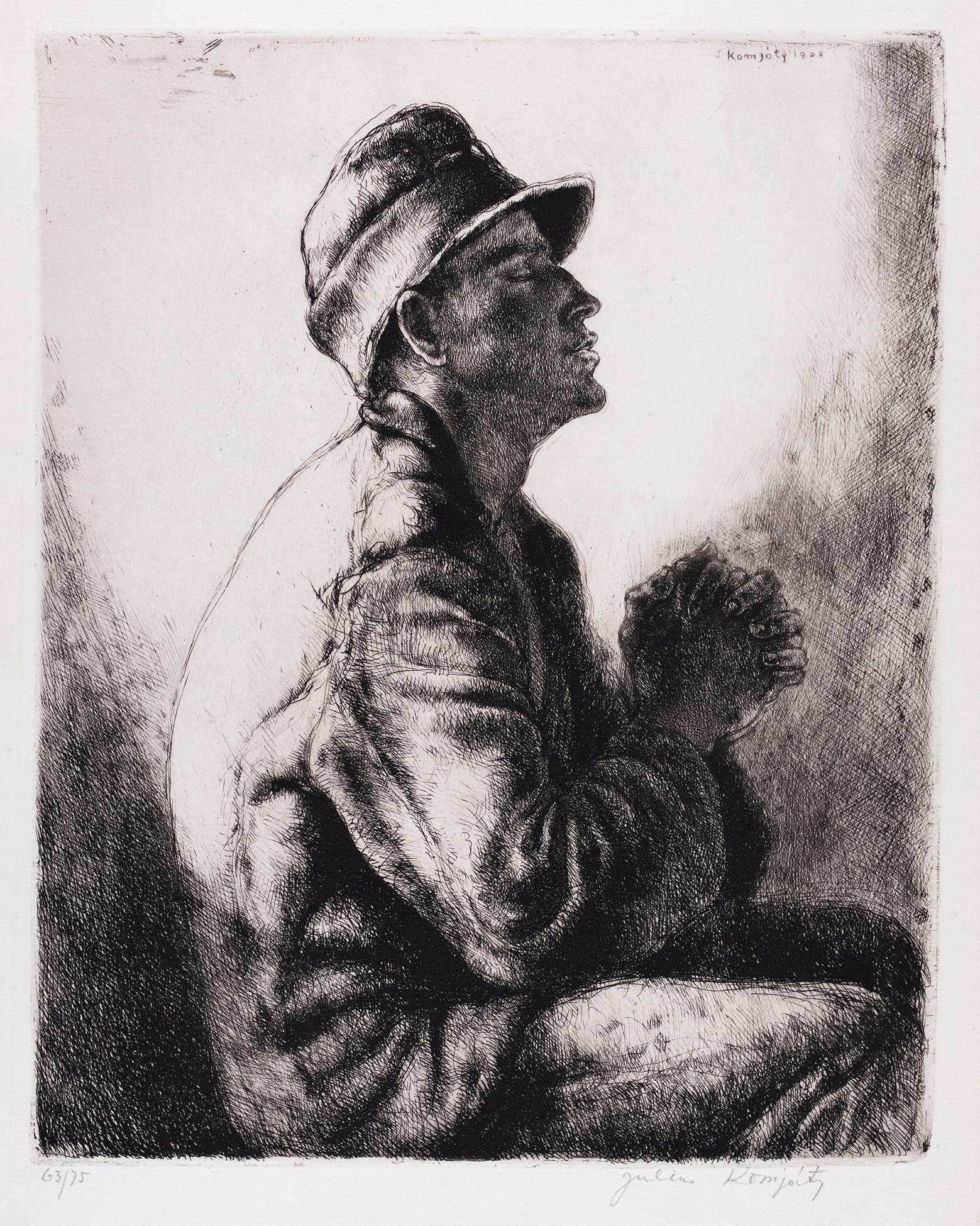 Komjati, Julius (1894 – 1958) – ‘Prayer’. | ABBOTT and HOLDER