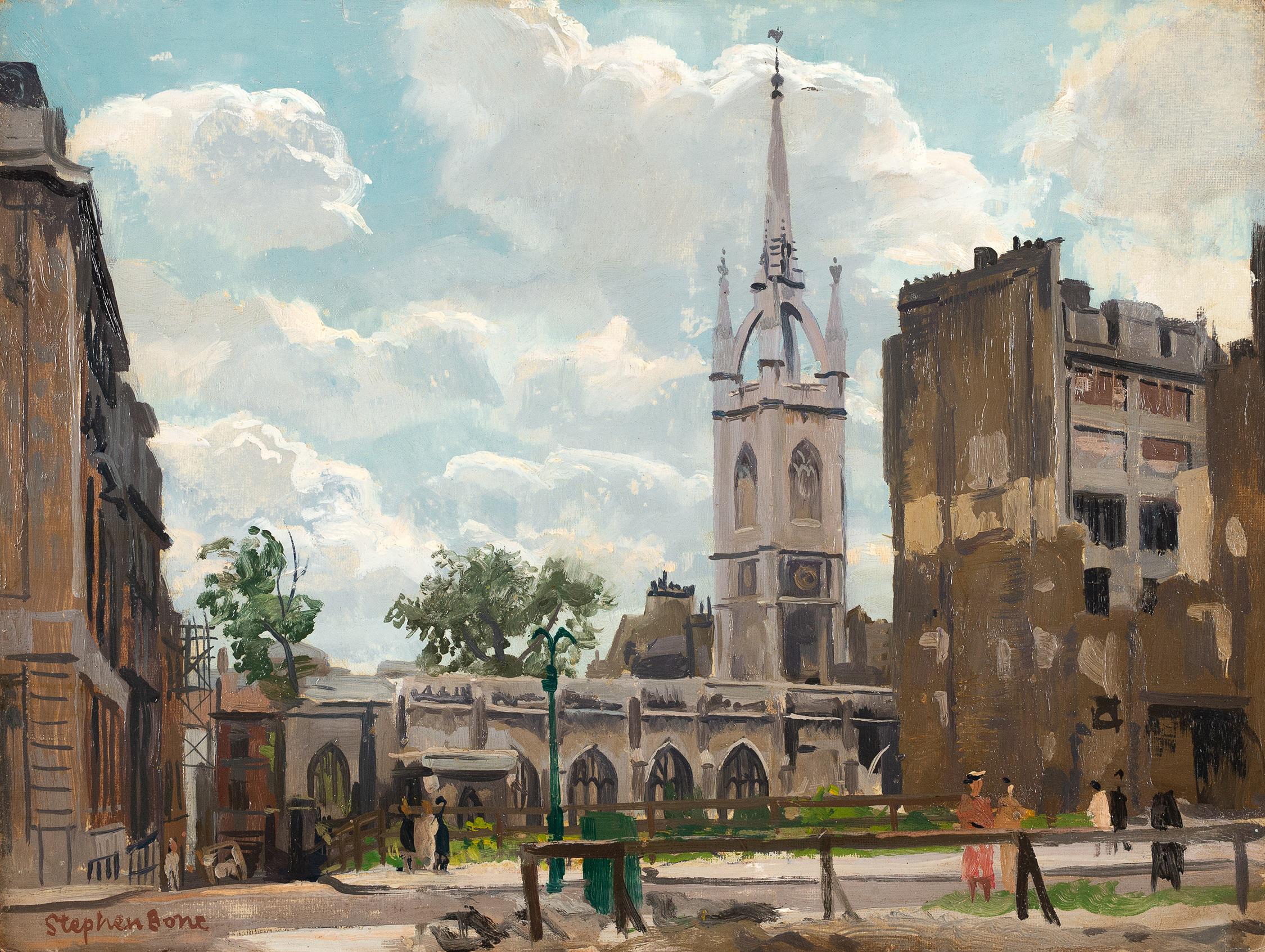 Bone N.E.A.C., Stephen (1904 – 1958) – London; St Dunstan-in-the-East ...