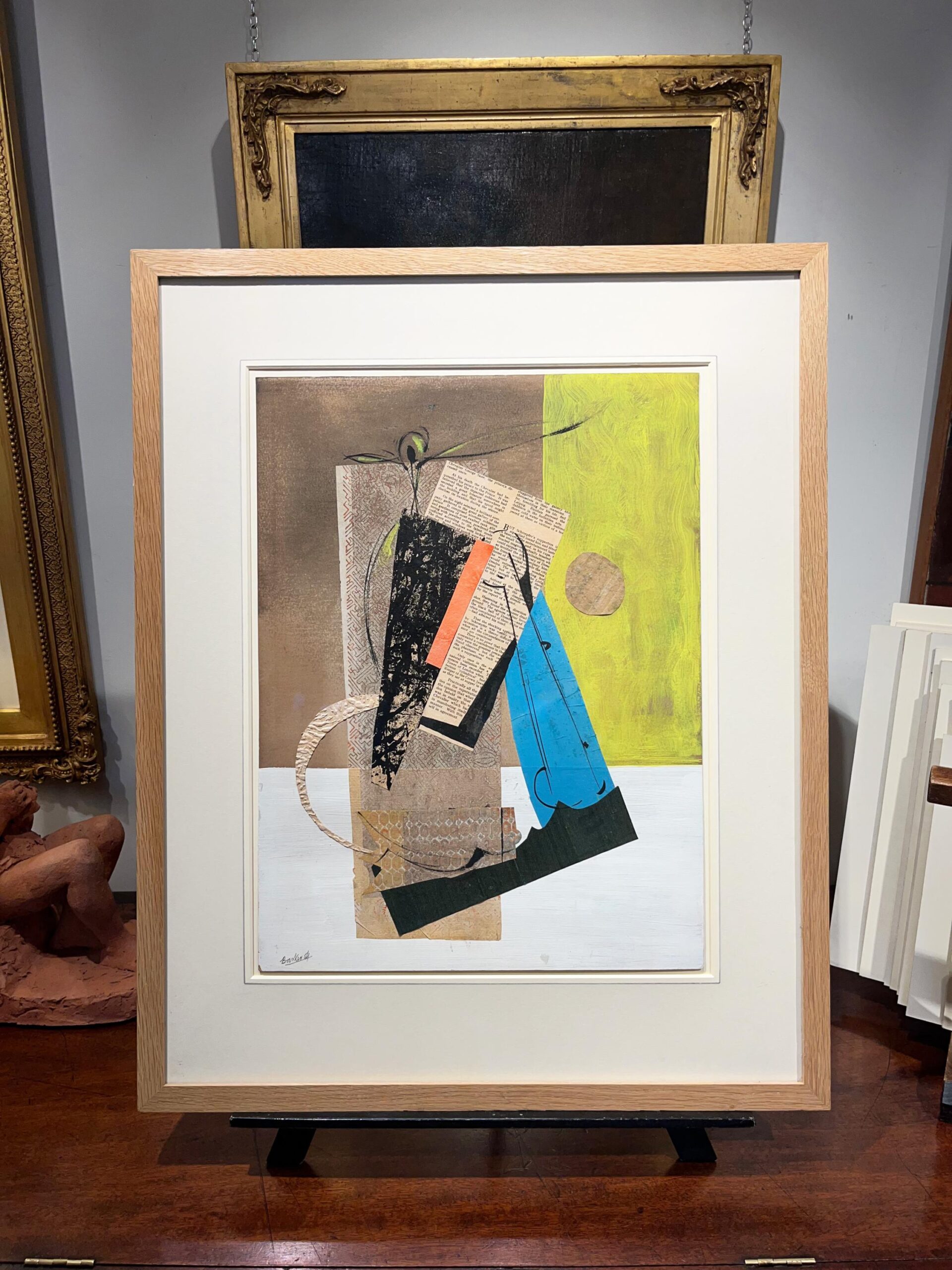 Barker, Kit (1916 – 1988) – Abstract composition. | ABBOTT and HOLDER