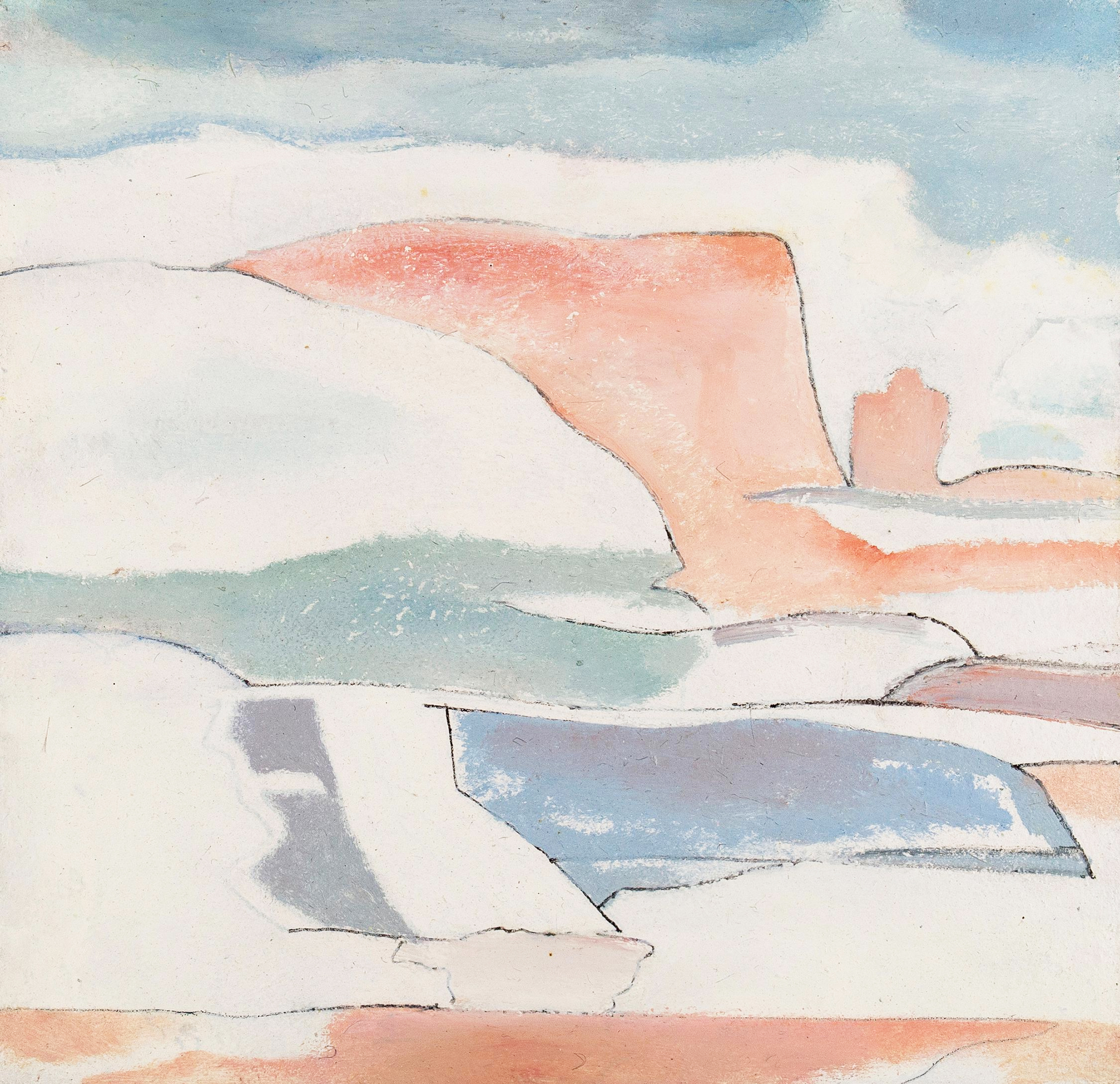 Hyatt, Derek (1931 – 2015) – ‘Pink trailing clouds’. | ABBOTT and HOLDER