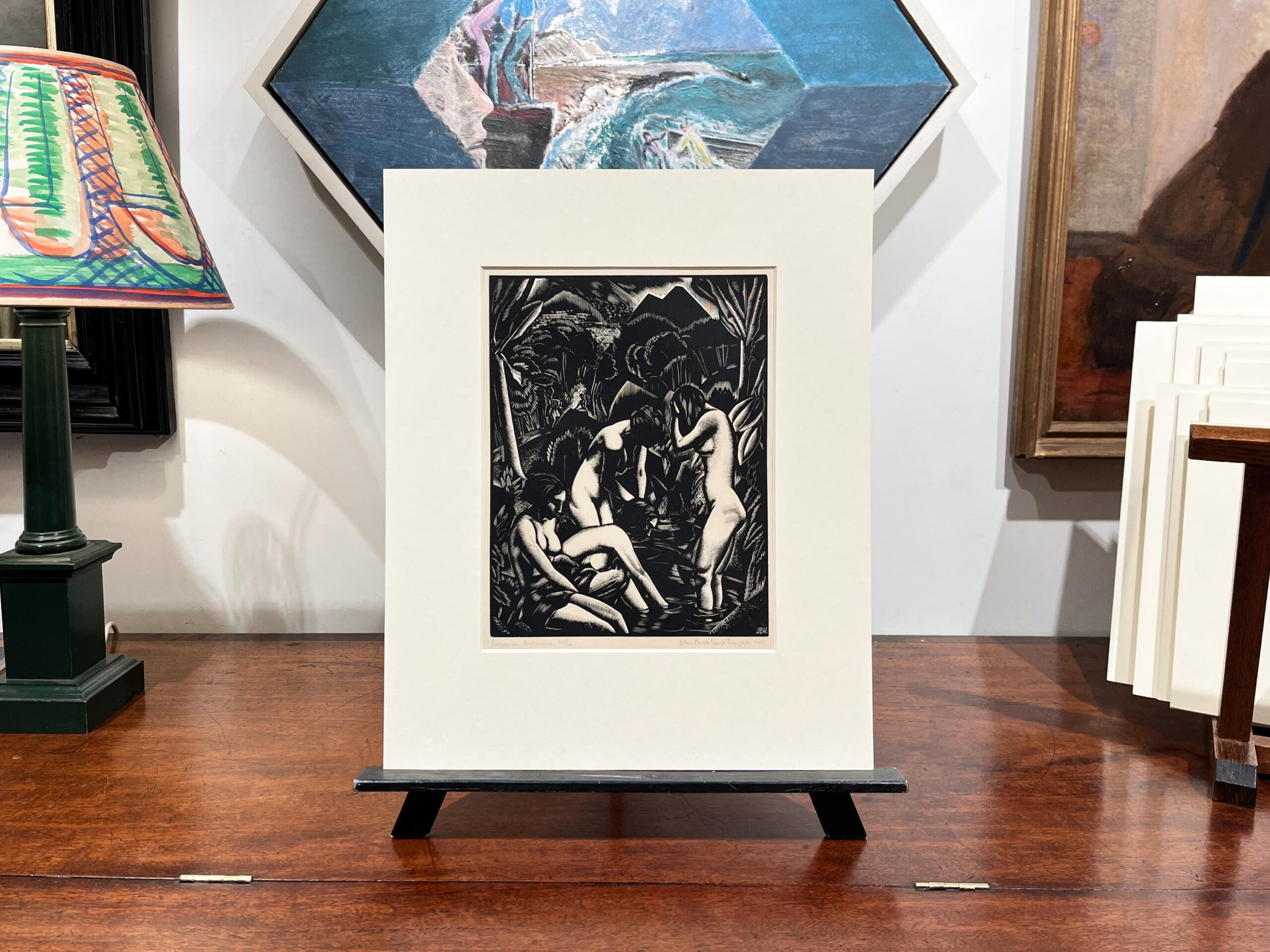 Buckland-Wright, John (1897 – 1954) – ‘Baigneuses Balinaises’. | ABBOTT ...