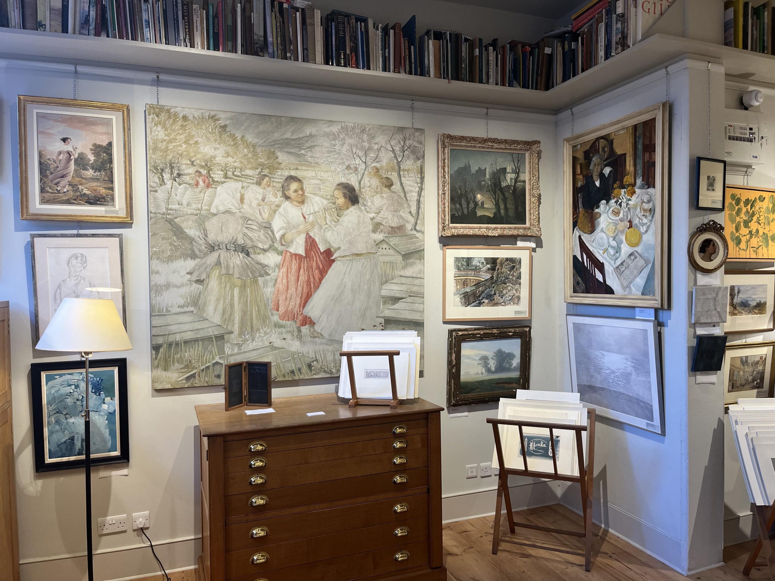 Eldridge R.W.S., Mildred (1909 – 1991) – ‘Telling the Bees’ / ‘Music ...