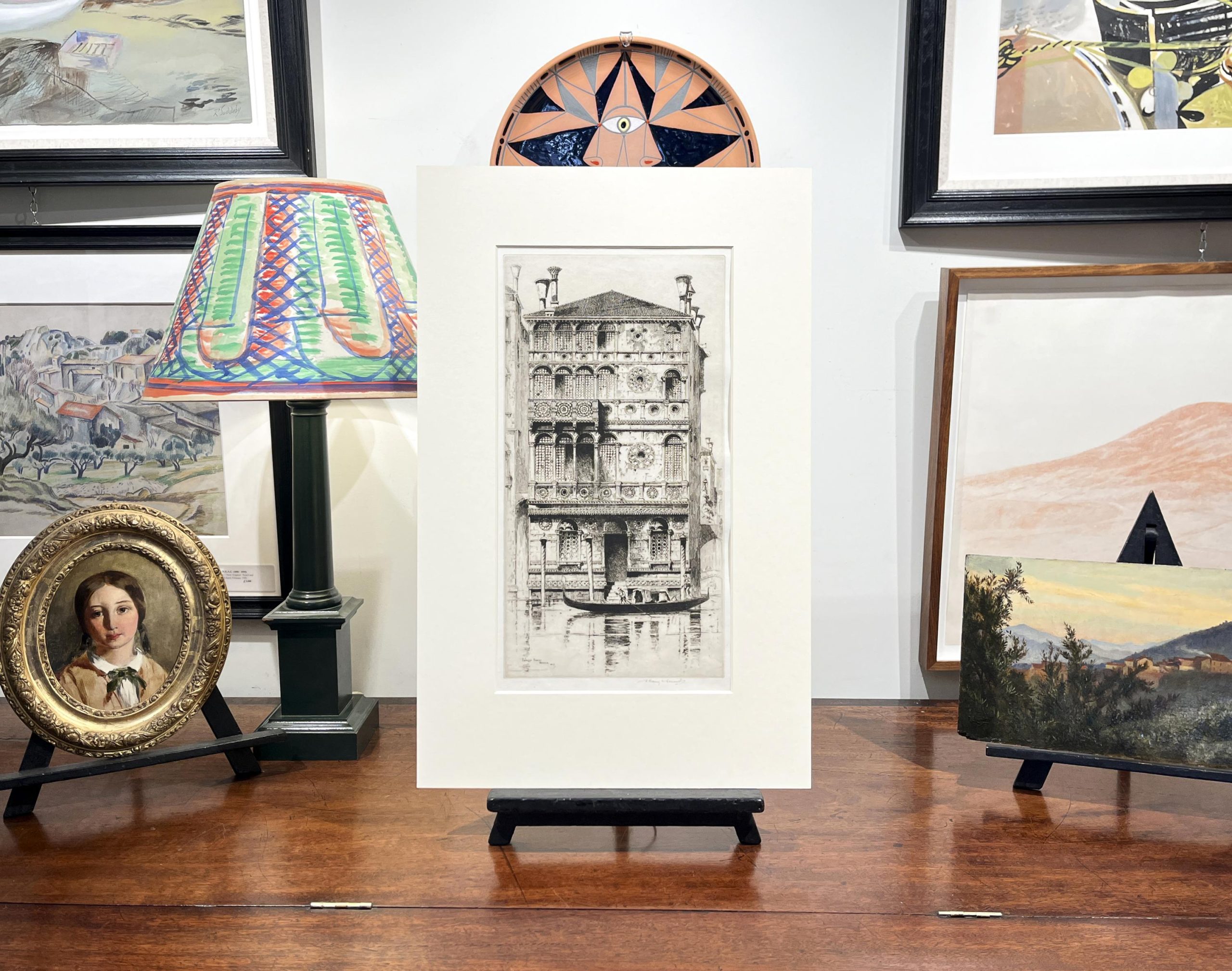 Howarth, Albany (1872 – 1936) – Venice; the Palazzo Dario. | ABBOTT and ...