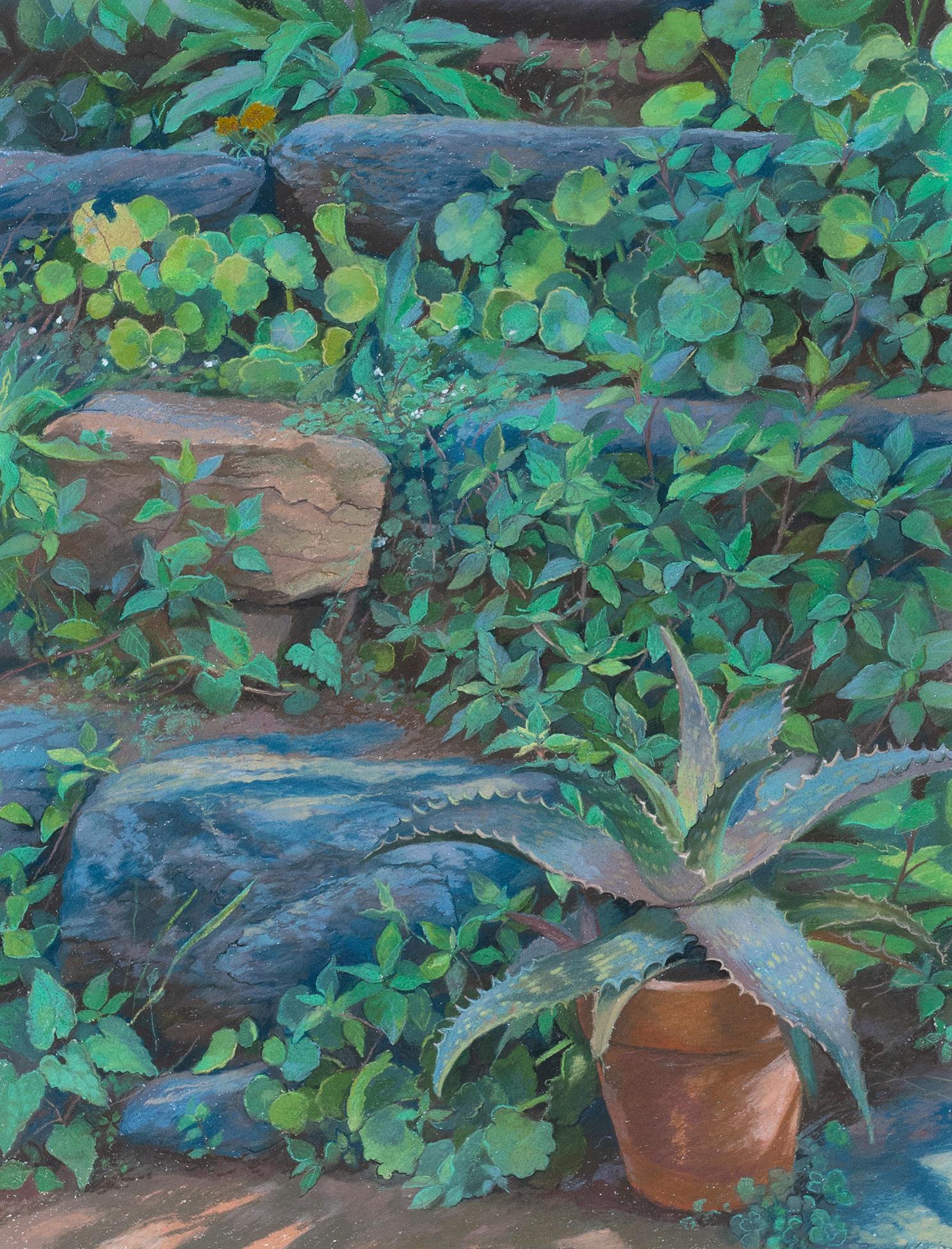 Rothchild, Judith (born 1950) – ‘The Front Steps Overgrown’. | ABBOTT ...