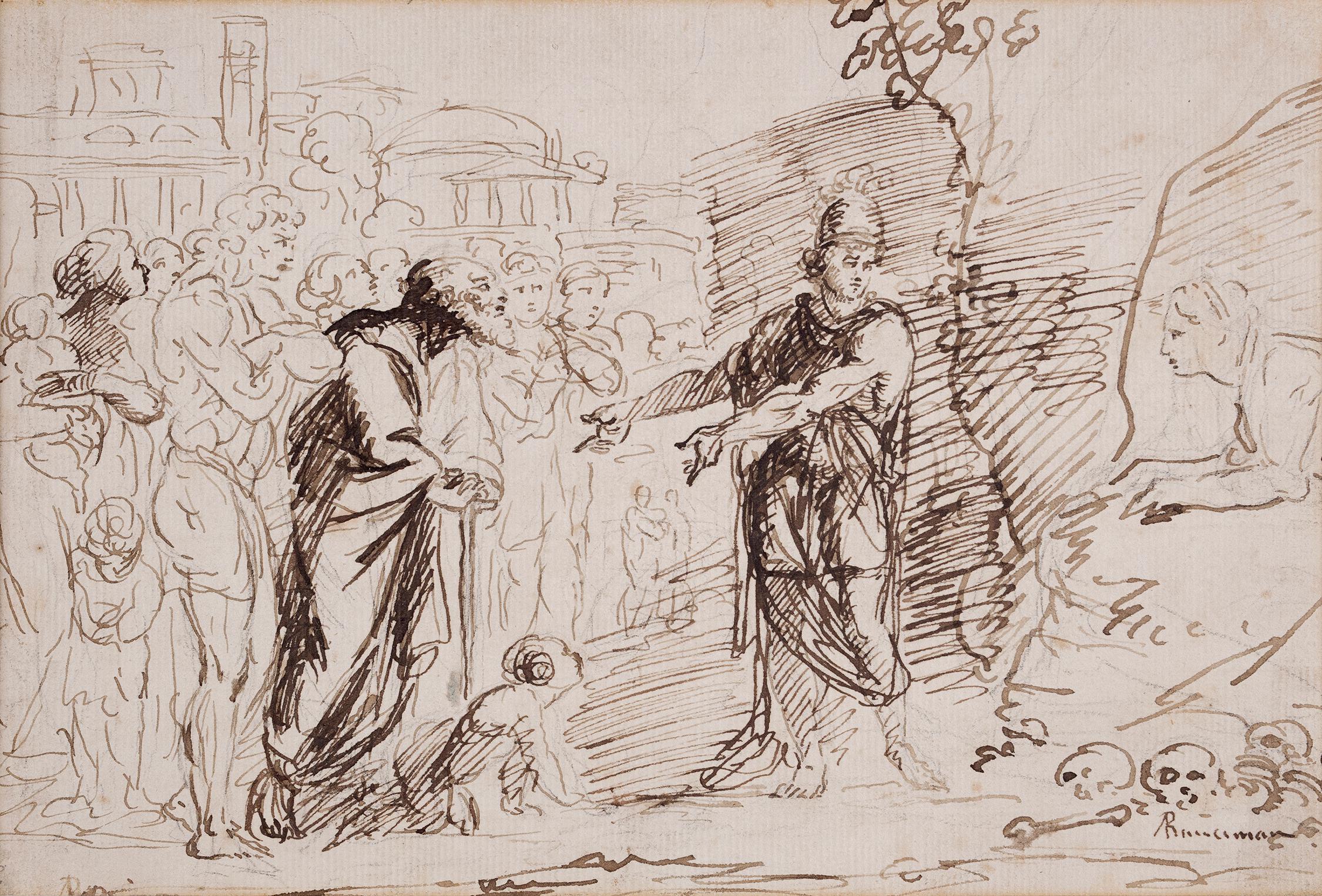 Runciman, Alexander (1736 – 1785) – ‘Oedipus’. | ABBOTT and HOLDER